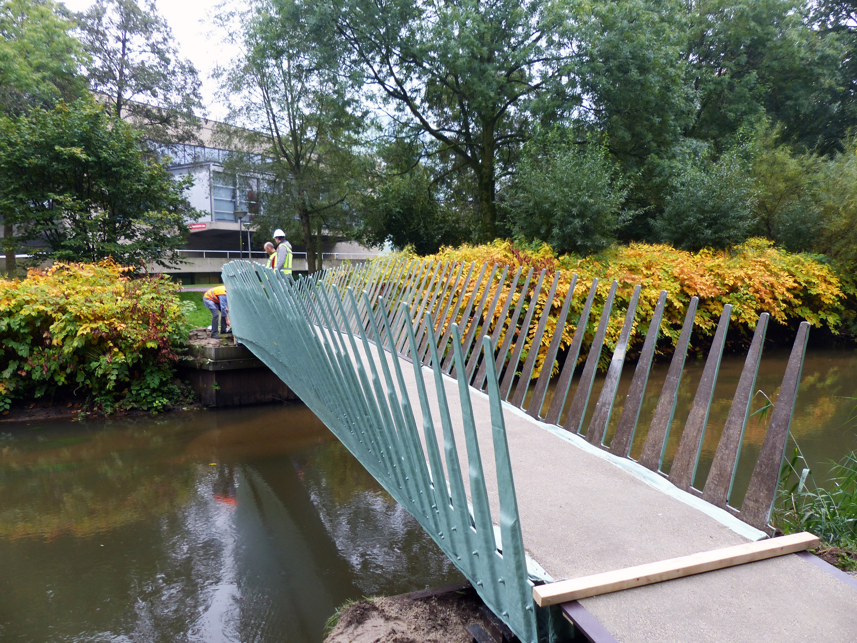 Biocomposite bridge | Eindhoven University of Technology (TU/e) | Archello