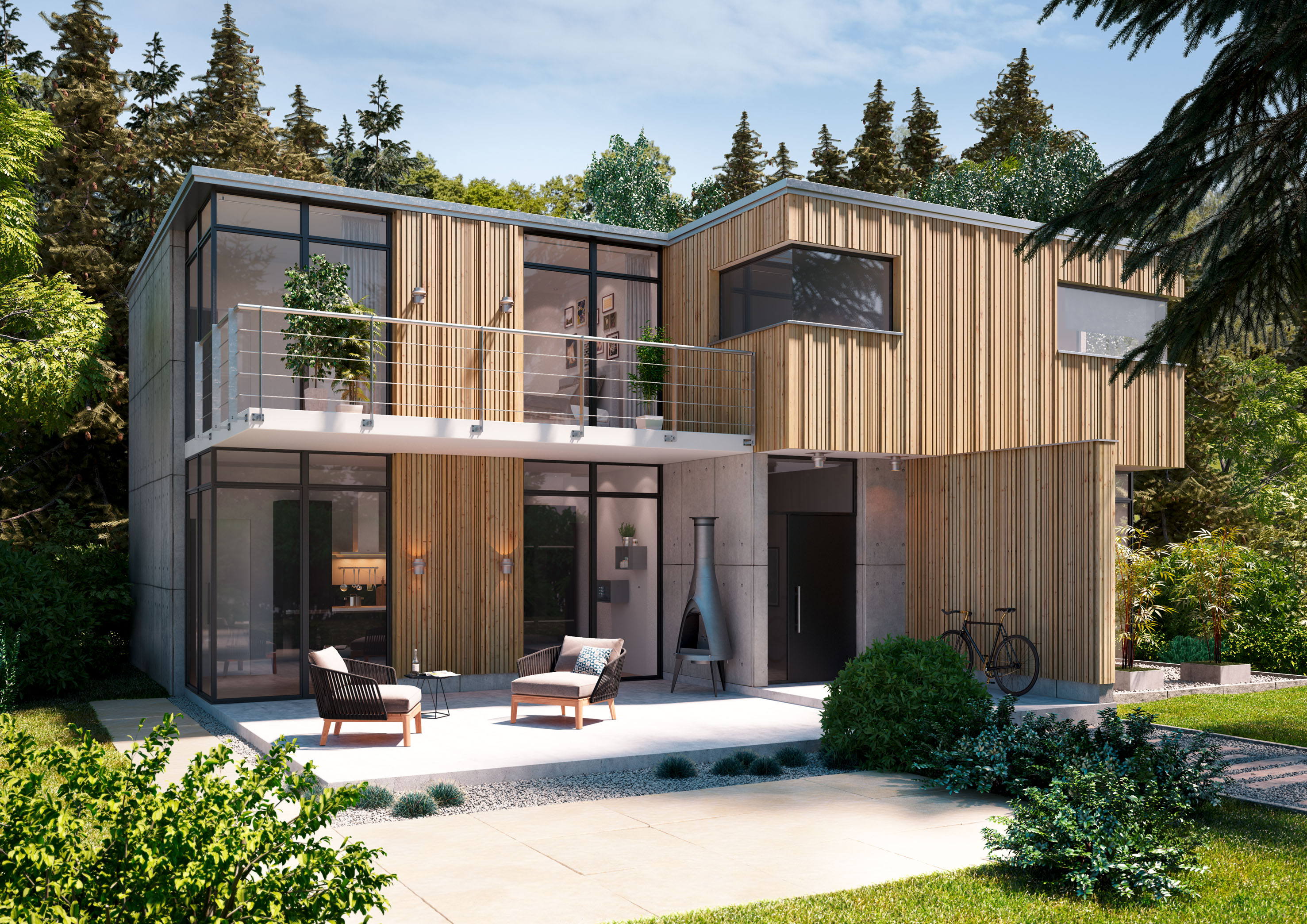 R3D – wooden cladding with 3D effect by MOCOPINUS | Archello