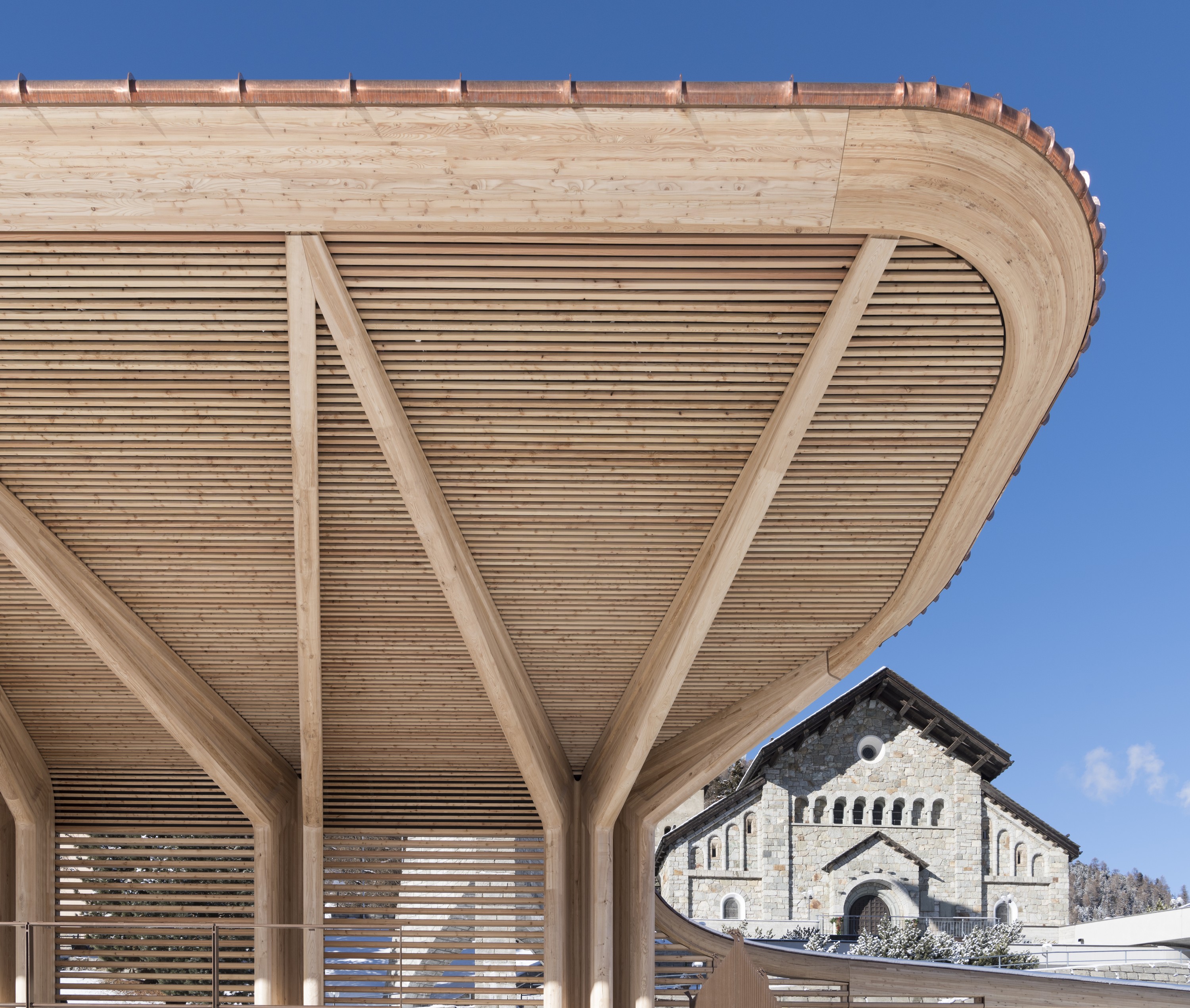 Refurbished Kulm Eispavillon in St Moritz | Foster + Partners | Archello