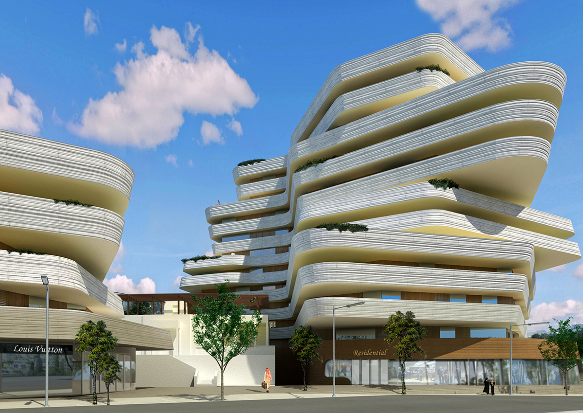 Gallery of Serviced Apartments Compound Amman | Urbanism Planning ...