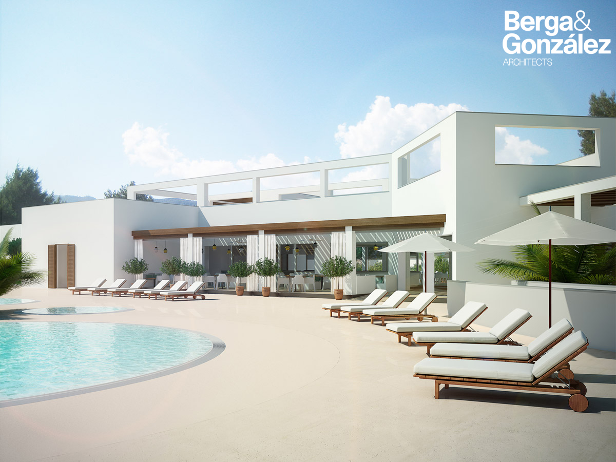 Gallery of Architectural renderings Tarida Beach resort | Rendering of ...