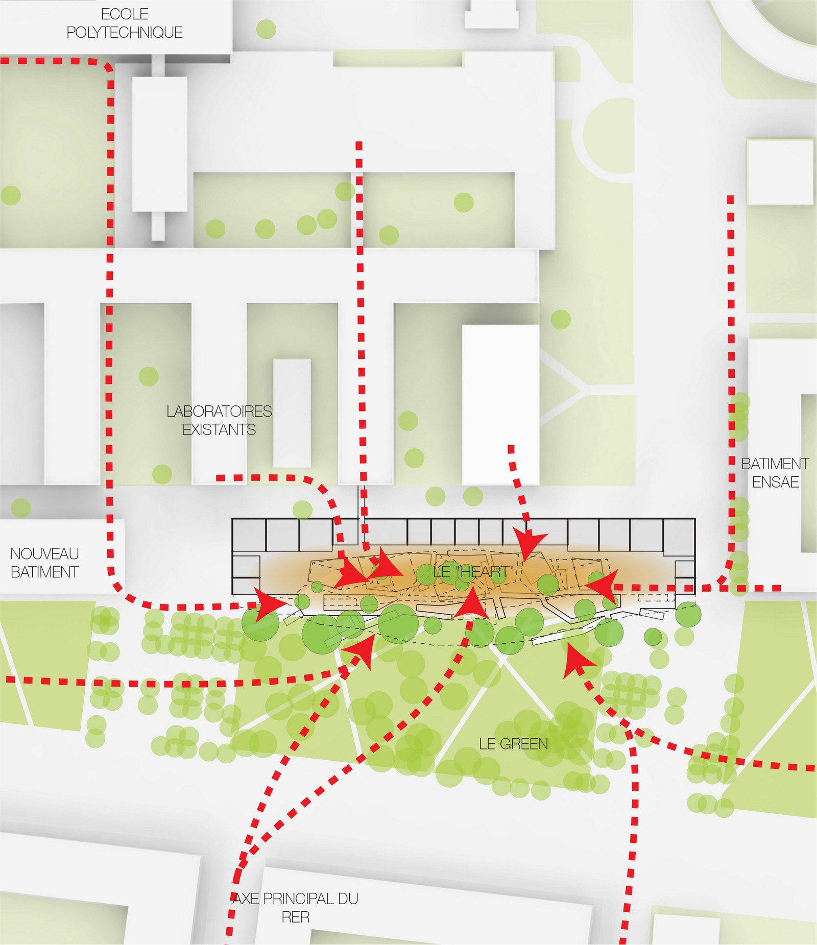 Gallery of Learning center for Polytechnique school in Paris-Saclay ...