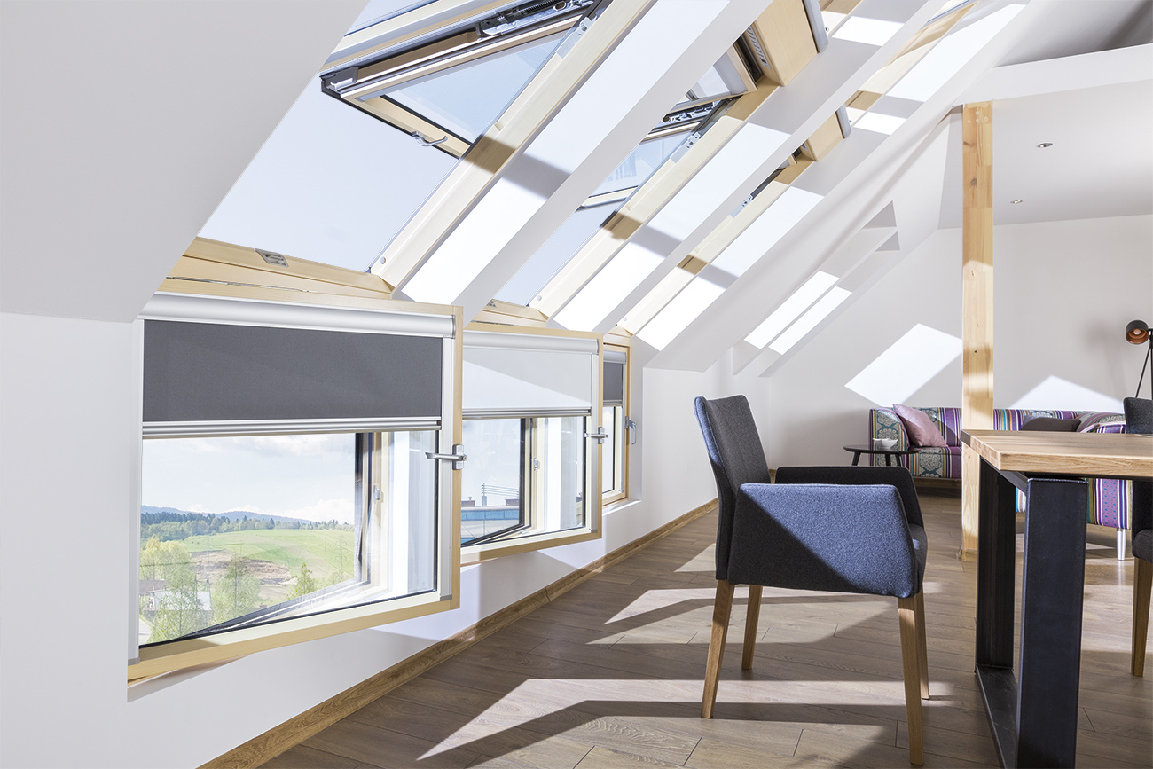 L-shaped Combination Windows por FAKRO | Archello