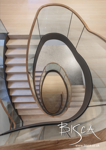 Helical Staircases by Bisca Bespoke Staircases | Archello