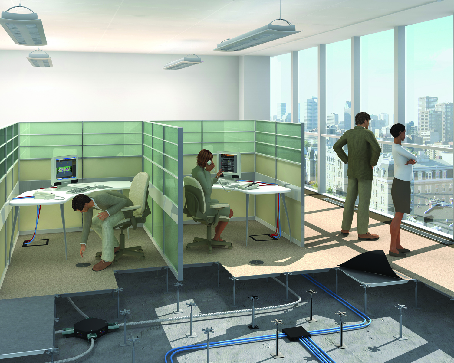 Tate access floors by Tate Inc | Media - Photos and Videos - 2 | Archello