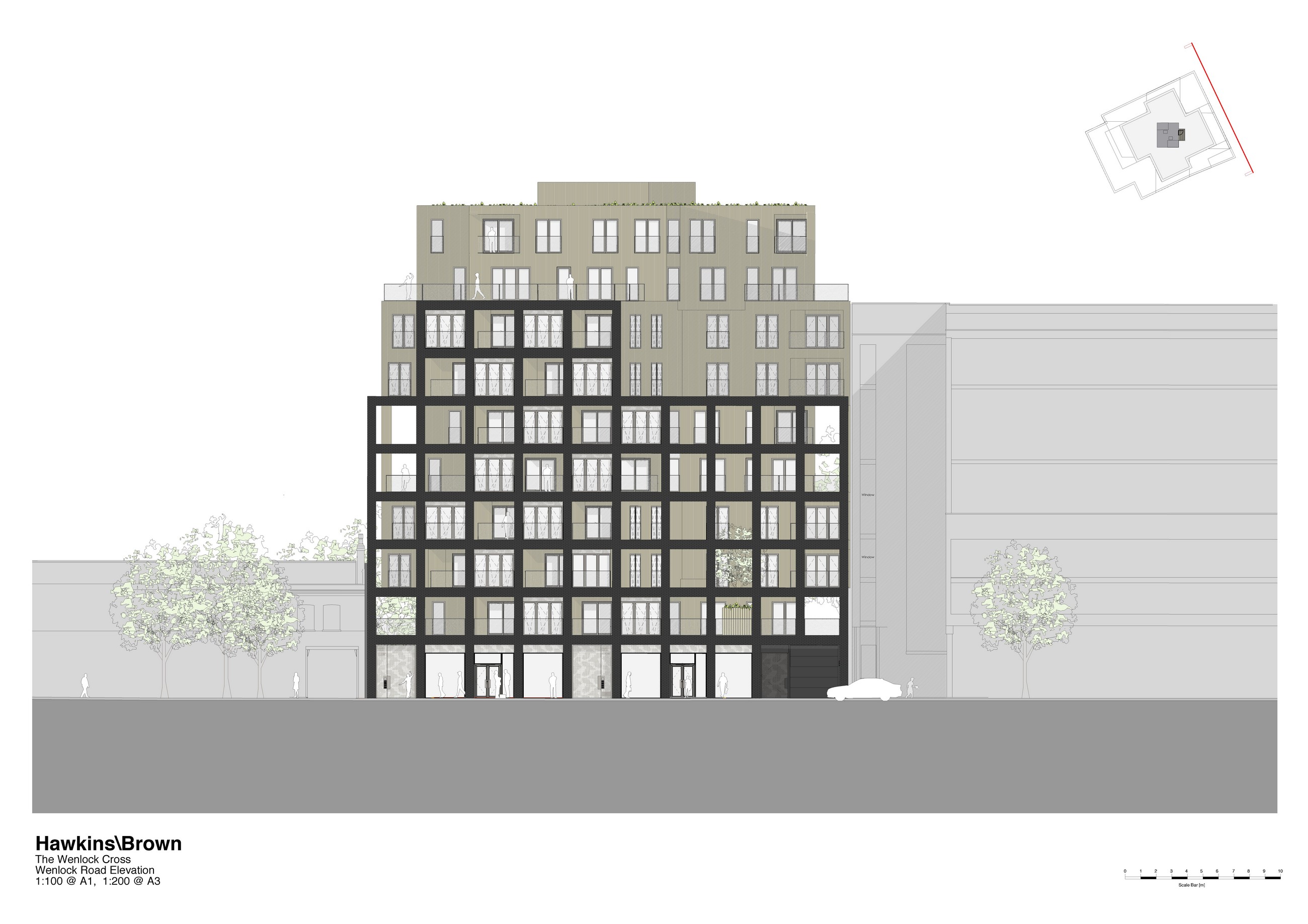 Gallery of The Cube Building | Hawkins/Brown | Media - 30