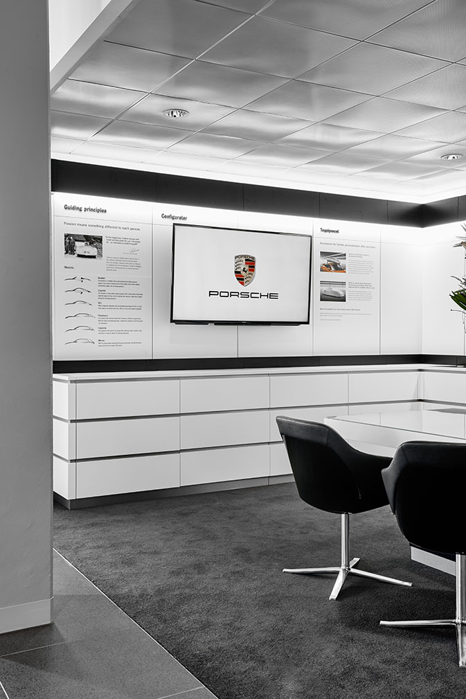 Gallery of Porsche Centre Doncaster | Technē Architecture + Interior ...