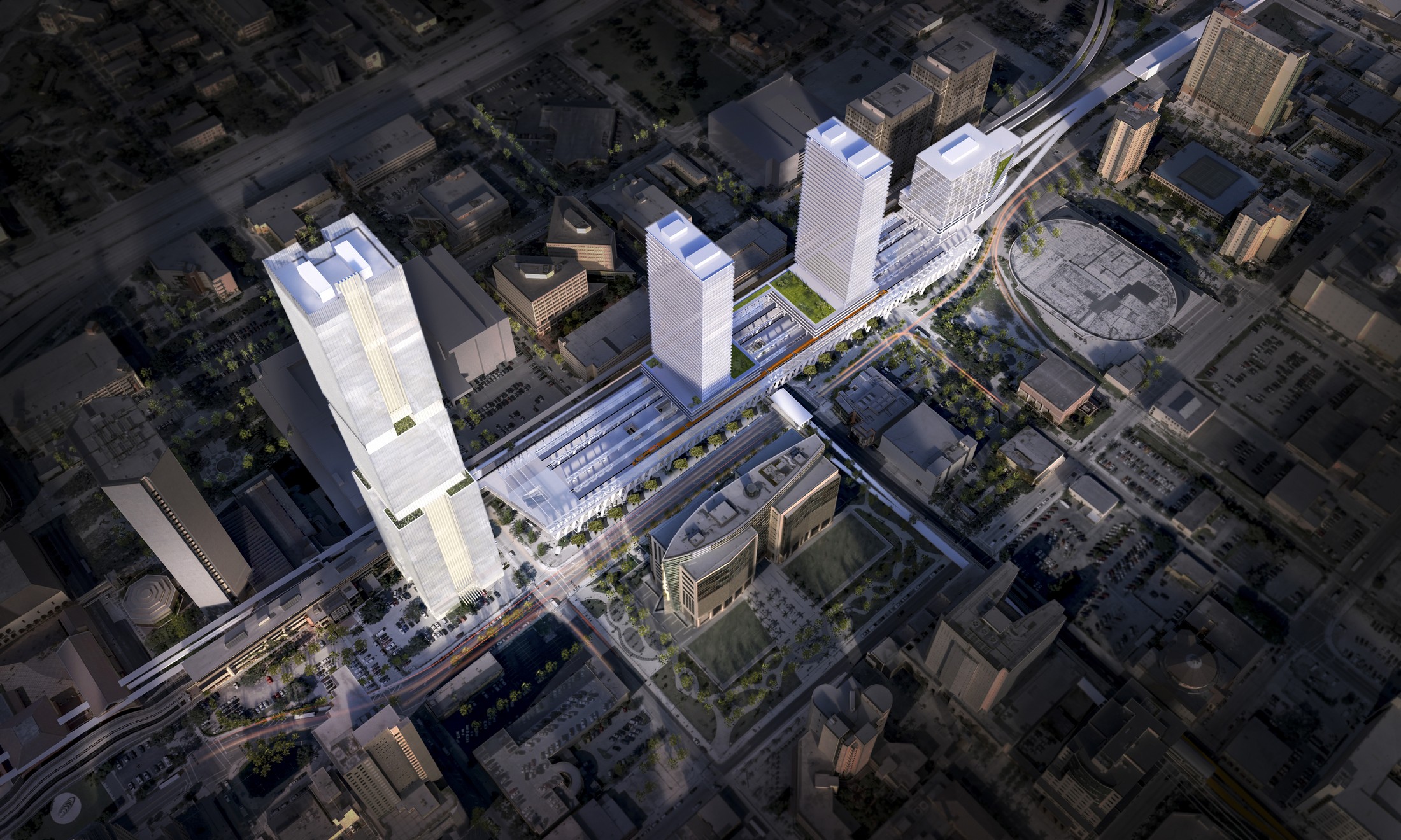 Gallery of All Aboard Florida - Miami station | Skidmore, Owings ...