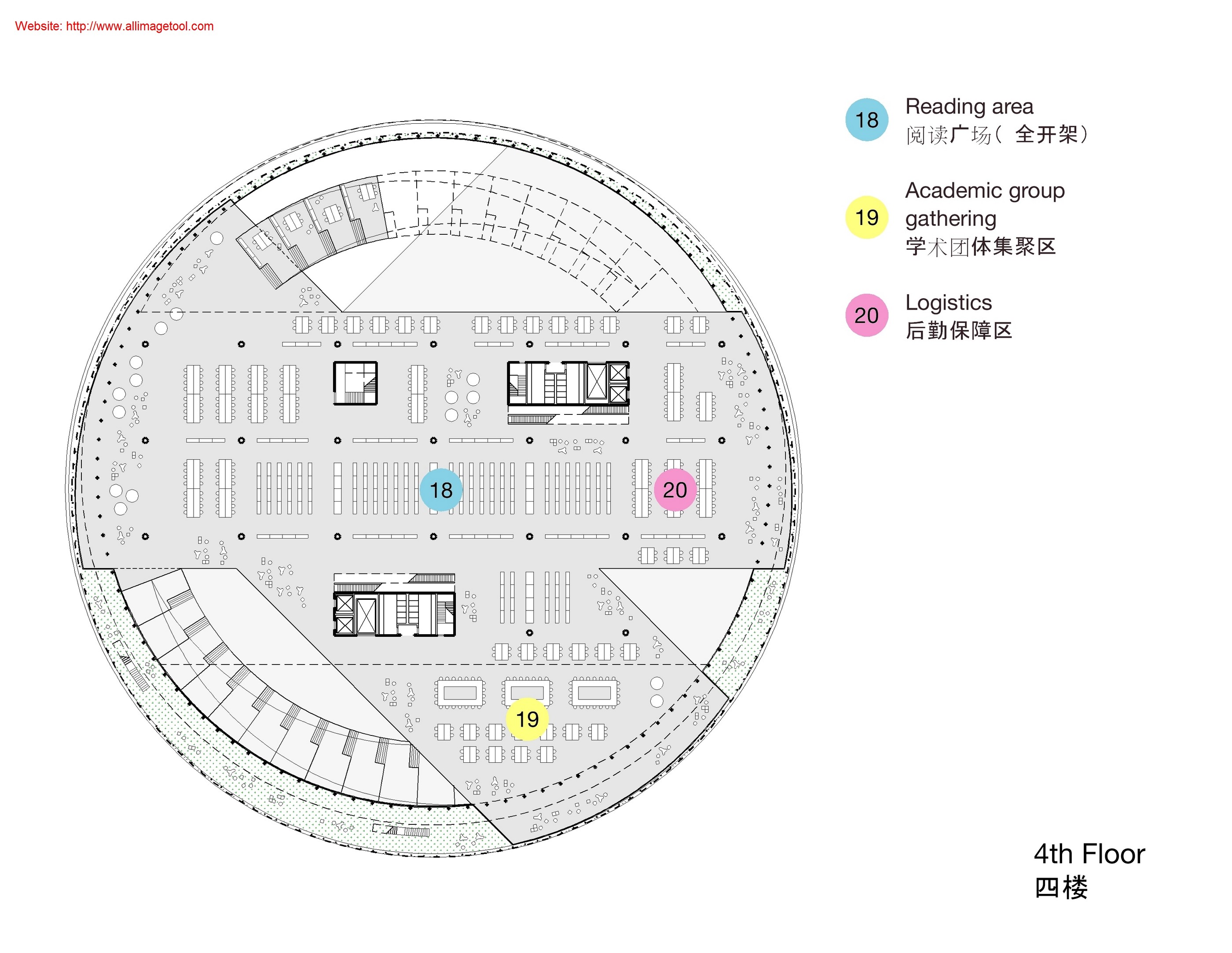 Gallery of Shanghai Library East Hall | nARCHITECTS | Media - 8