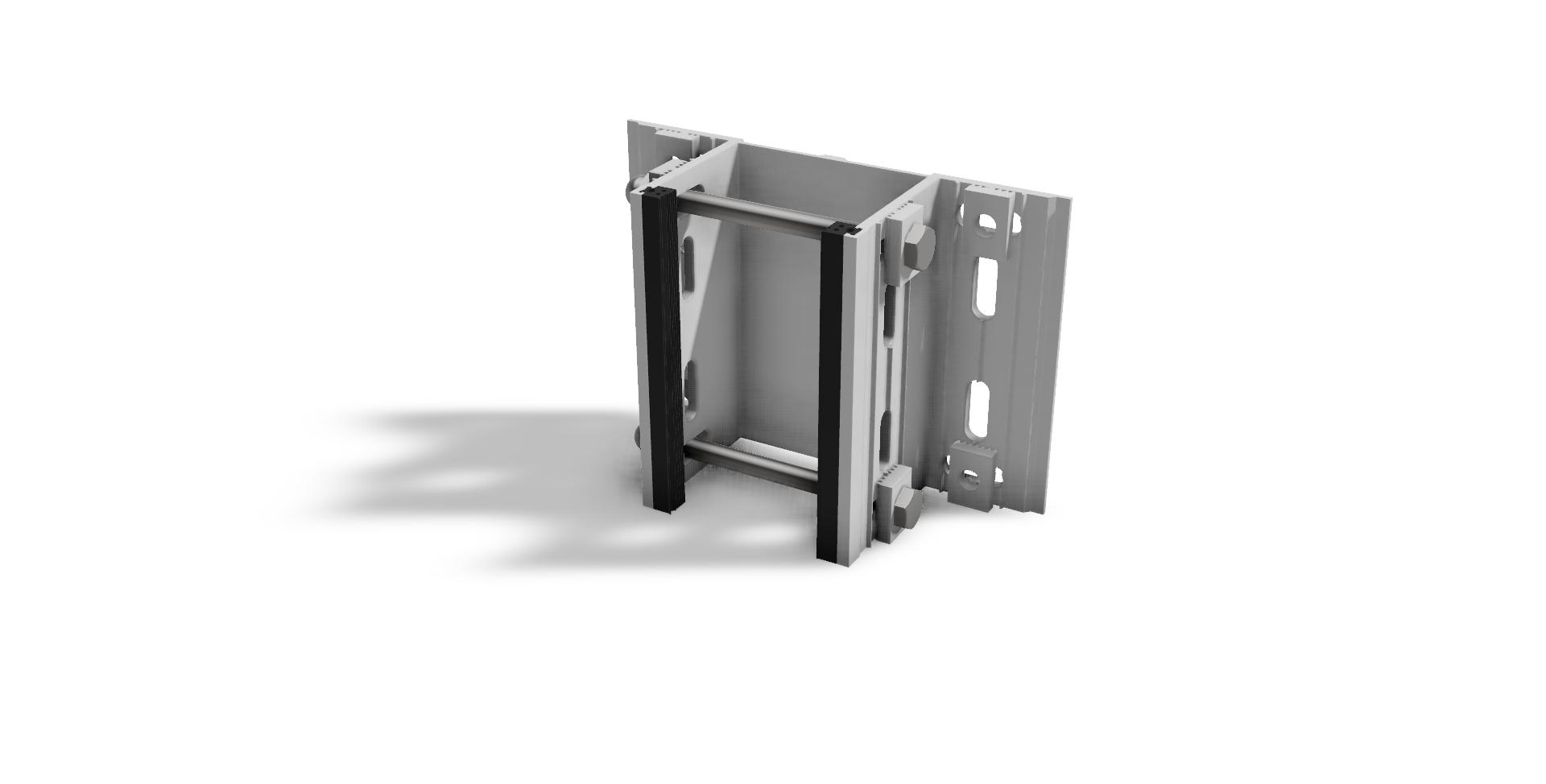 Curtain wall support by Anudal Industrial | Archello