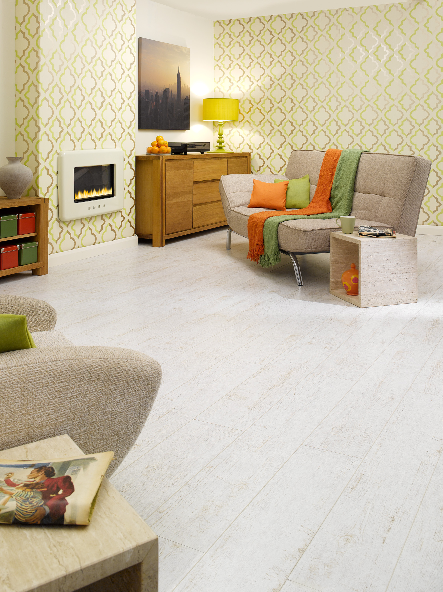 Retro lounge by Allied Carpets | Archello