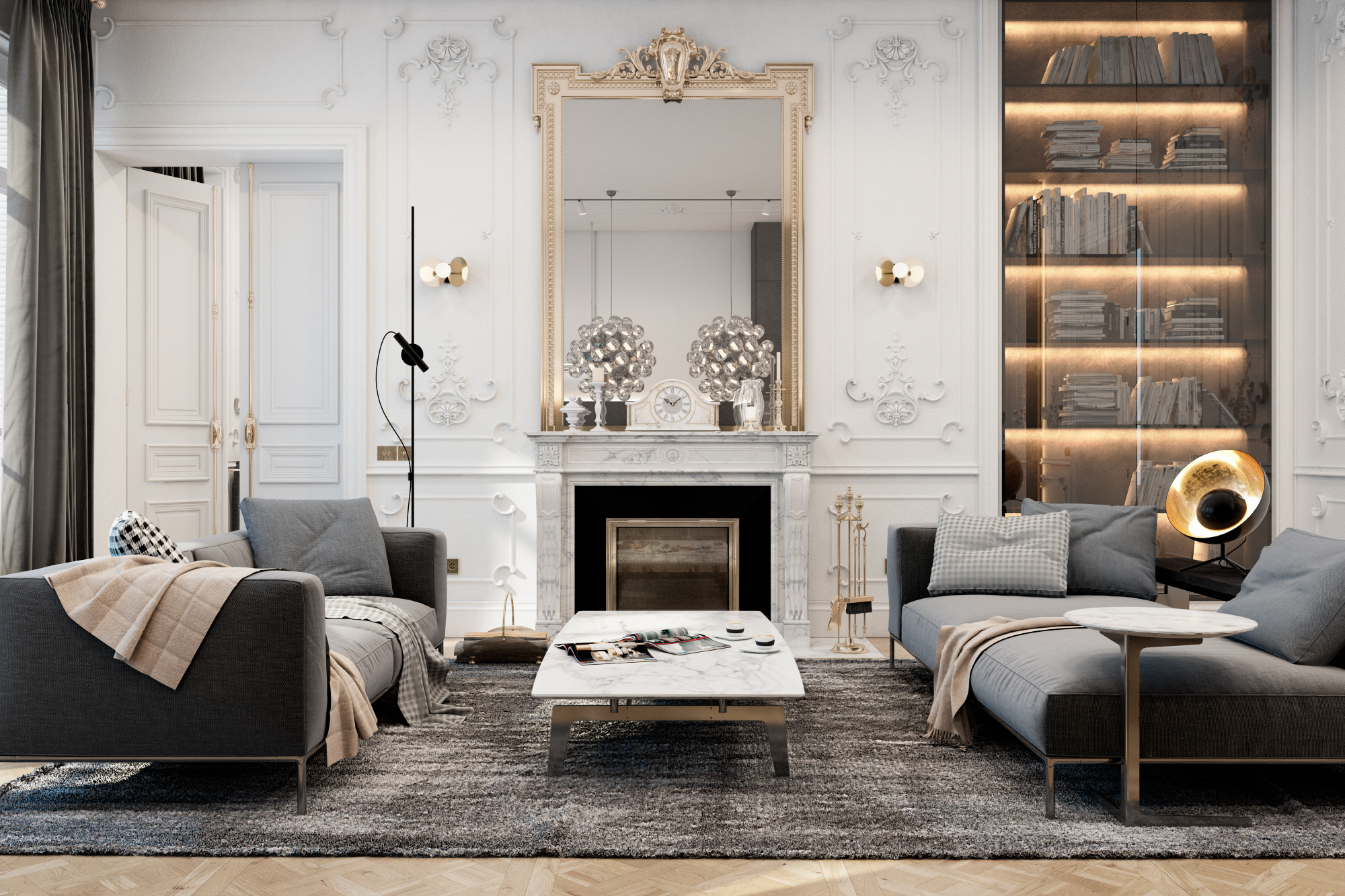 Exquisite flat in Paris | Diff.Studio | Archello