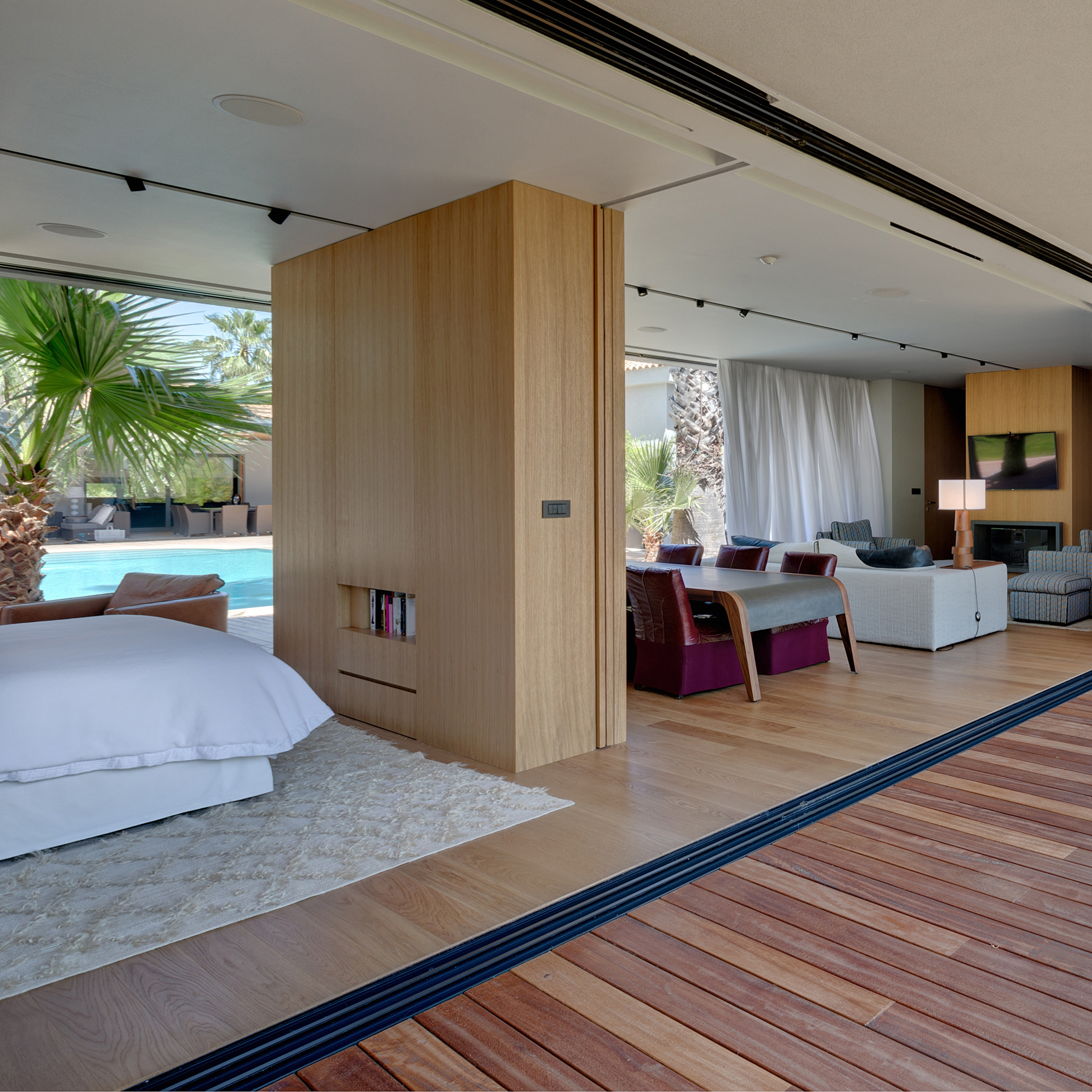 architect panos nikolaidis designs a pool house for pnd | pnd | Archello