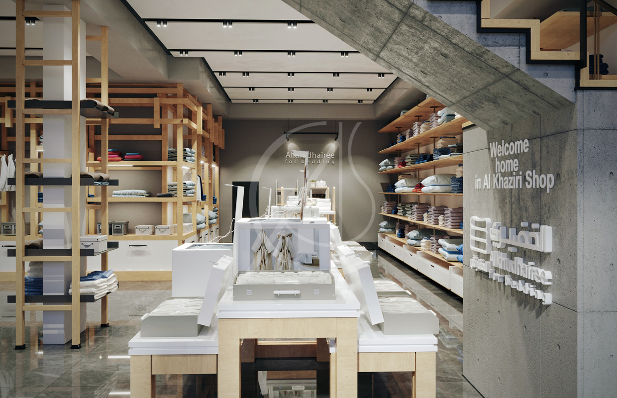 Gallery of Bedding Store Interior Design | Comelite Architecture ...
