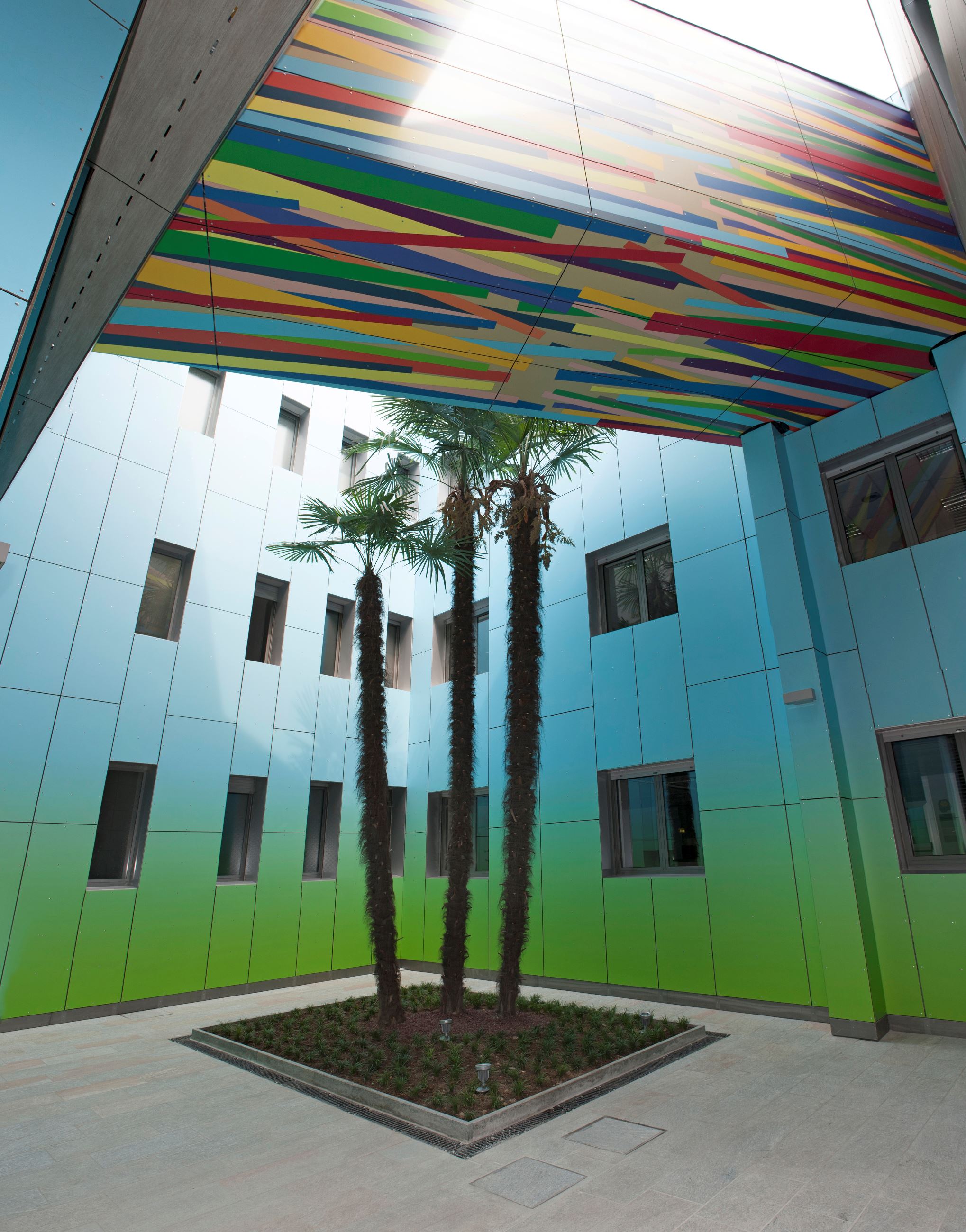 MEG Digital Print HPL façade panels by ABET GmbH | Archello