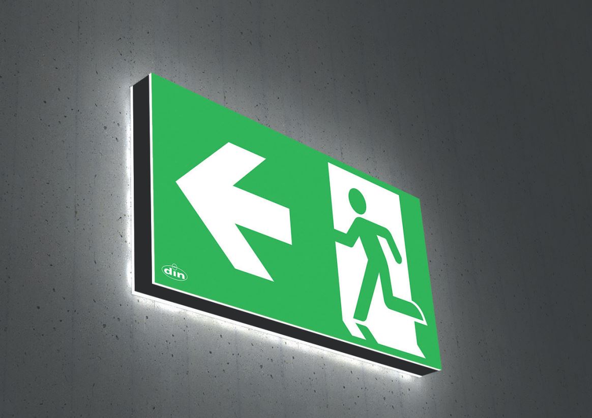 STRING ARC – exit sign panel per DIN - DIETMAR NOCKER ...