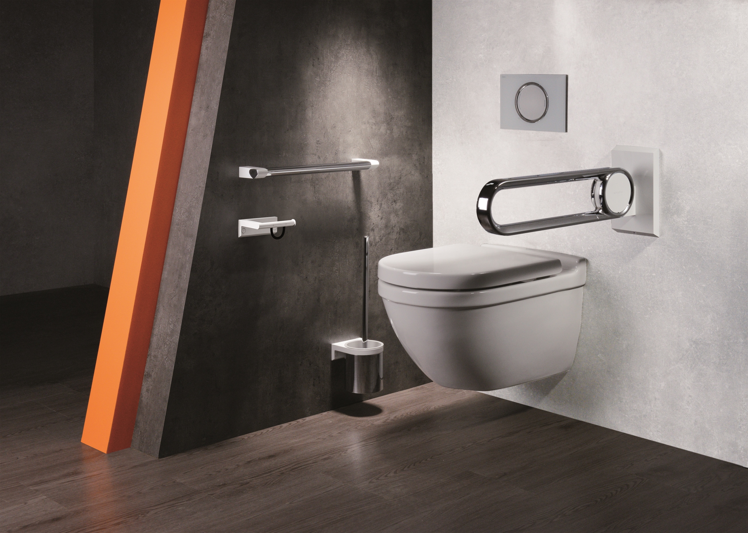 cavere chrome Disability Access fittings por NORMBAU | Archello