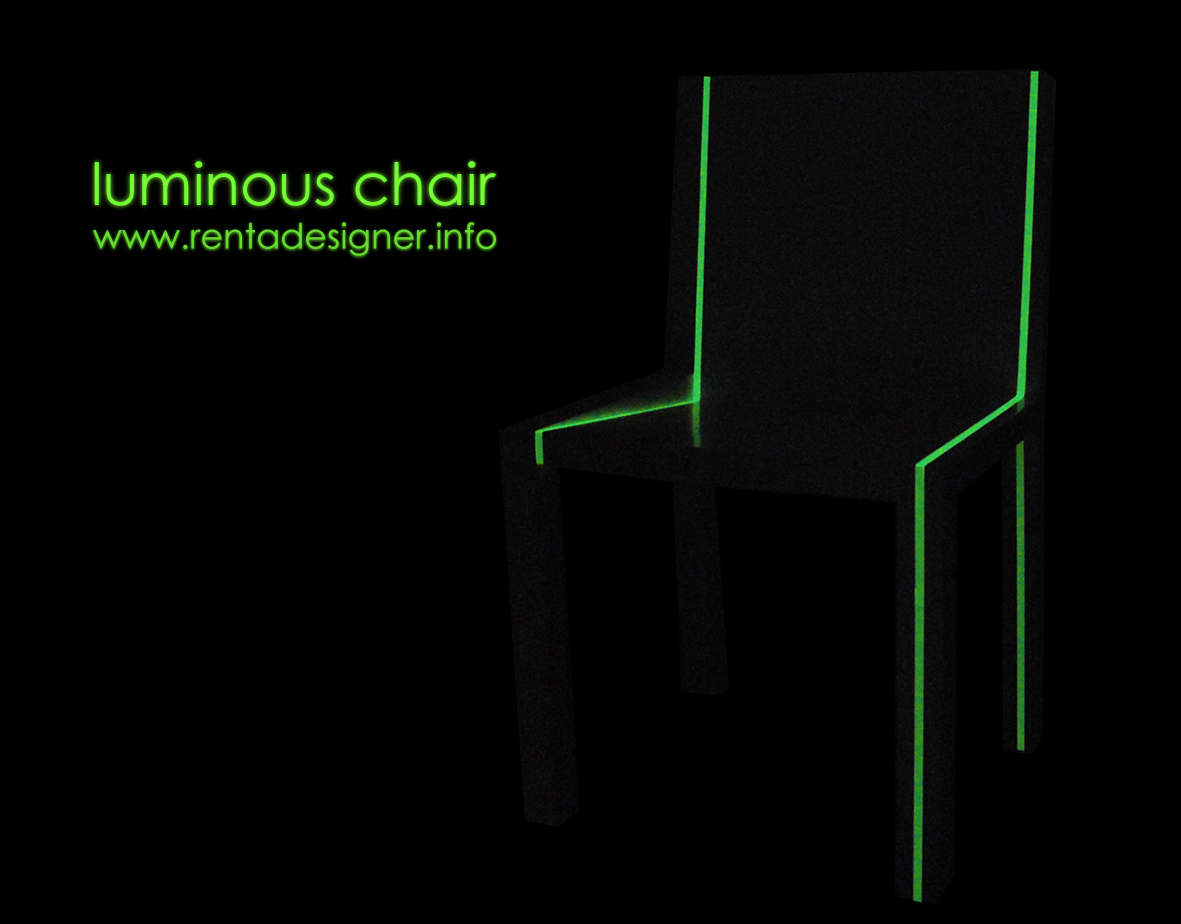 Luminous chair (flatline chair 2.1) por Rent a Designer | Archello