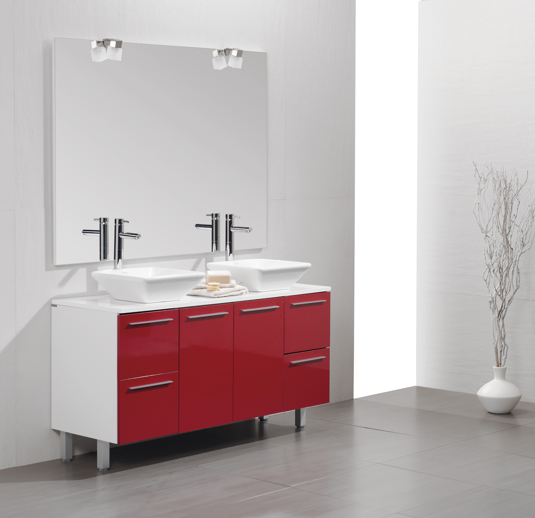 Twin Vanity Unit by Sanindusa | Archello