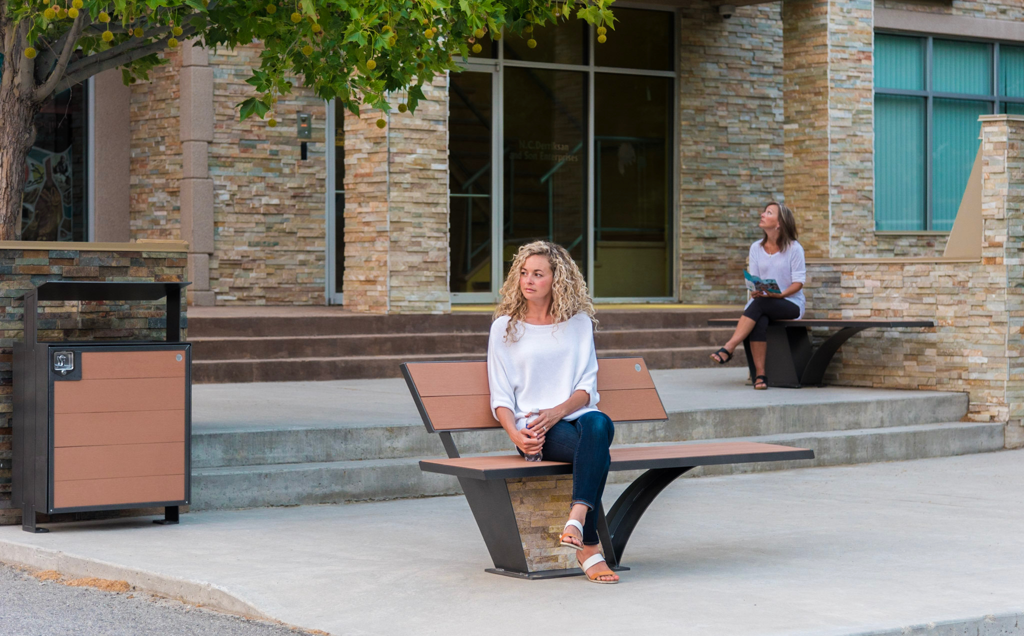 City Scape Bench by Wishbone Site Furnishings | Archello