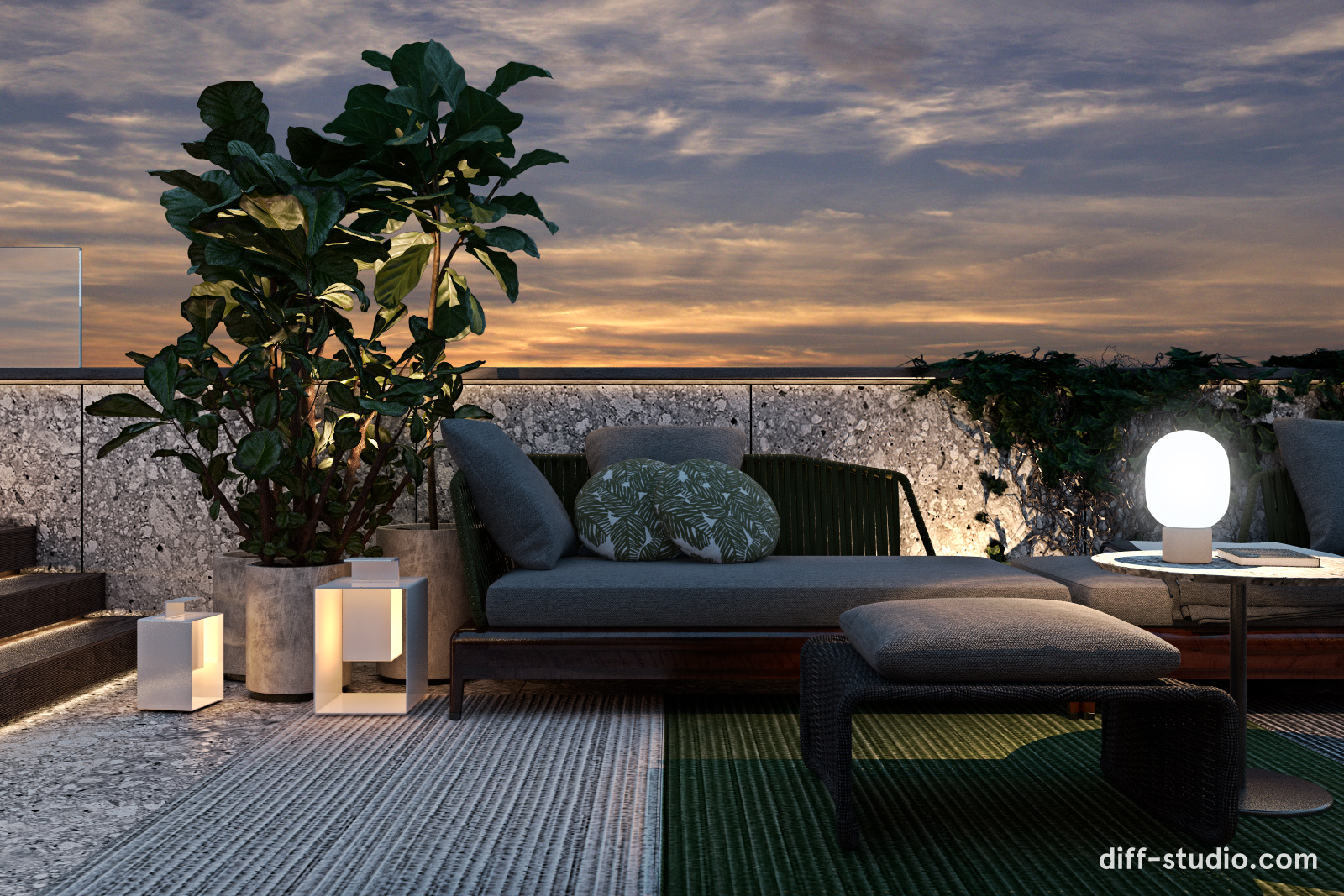 Two-level apartment in Paris │ Part 2 | Diff.Studio | Archello