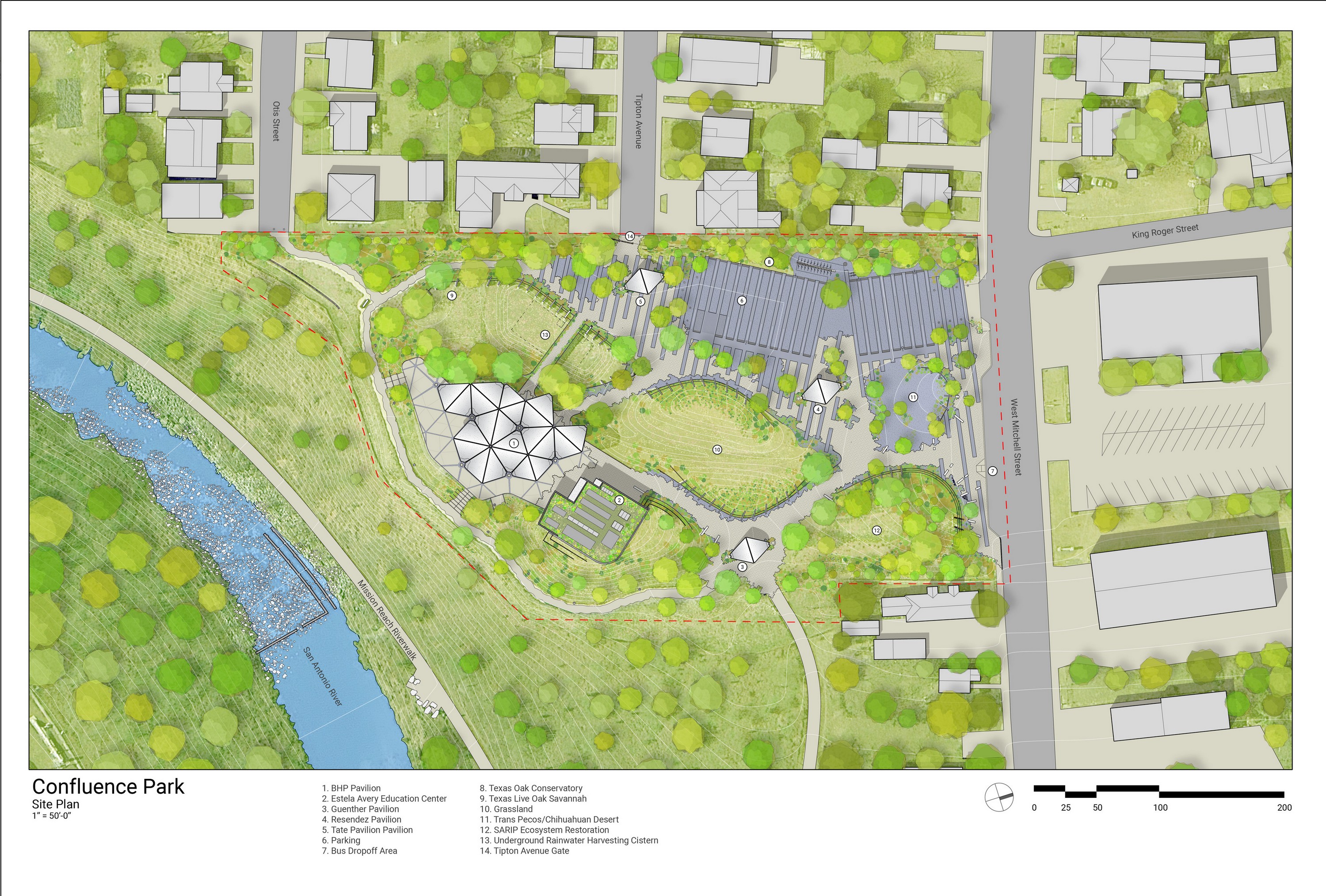 Gallery of Confluence Park River Pavilion | Lake|Flato Architects ...