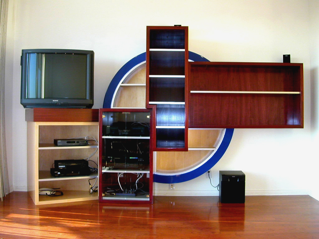 Modular Entertainment Center by Livia Shi | Archello