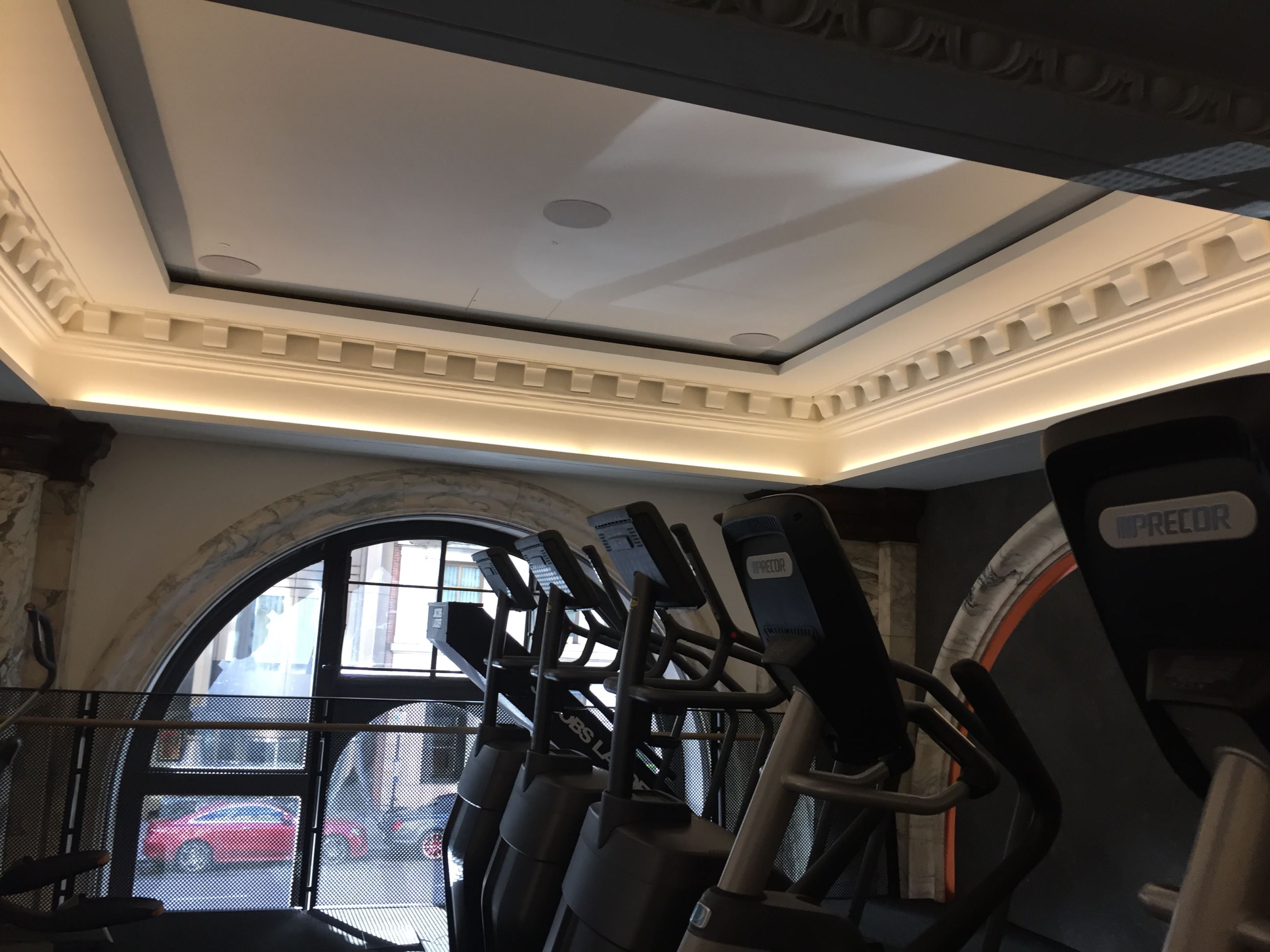 Fade seamless acoustic ceilings by Icoustic | Archello