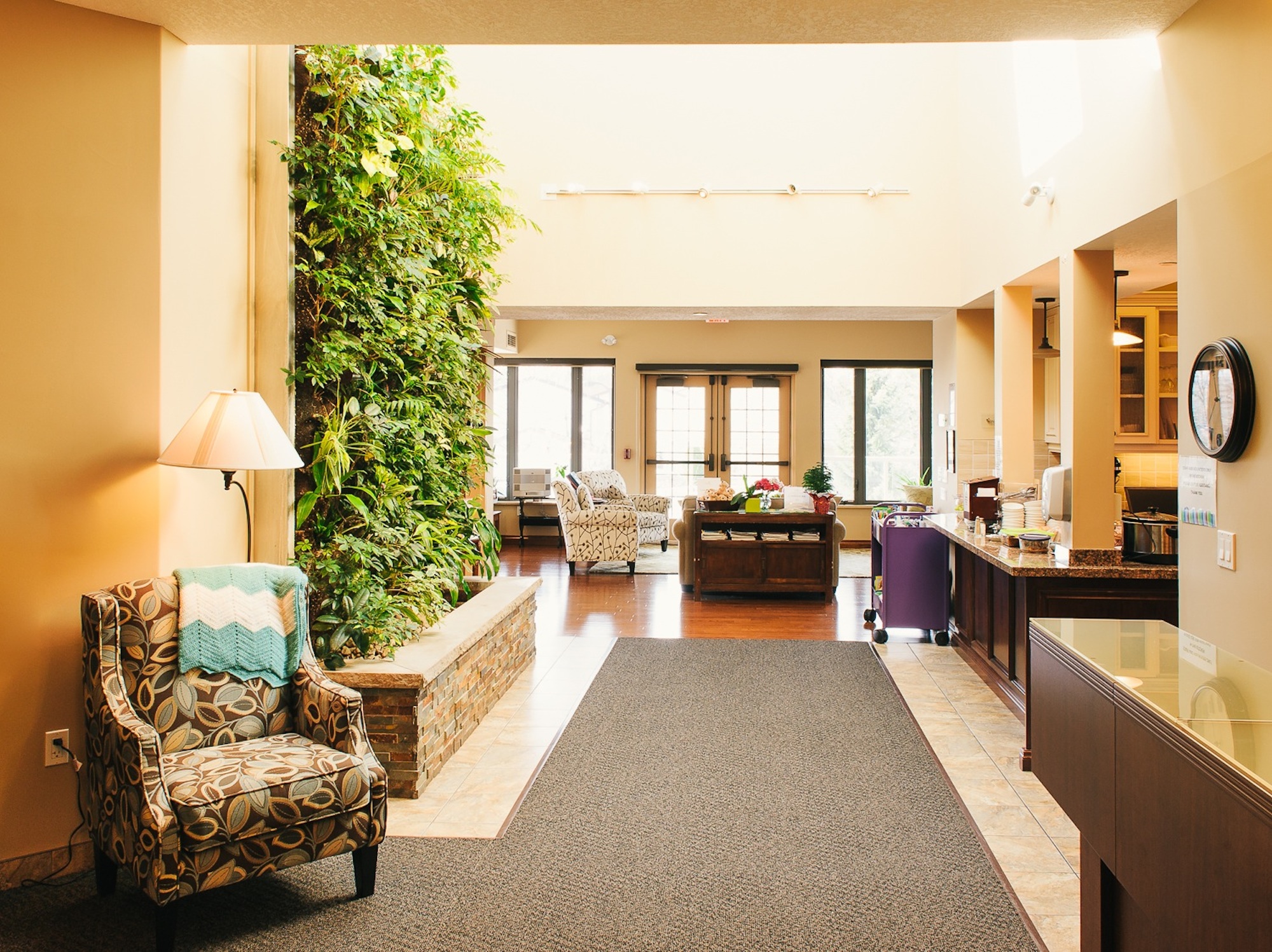 Healthcare Living Wall Biofilters by Nedlaw Living Walls | Archello