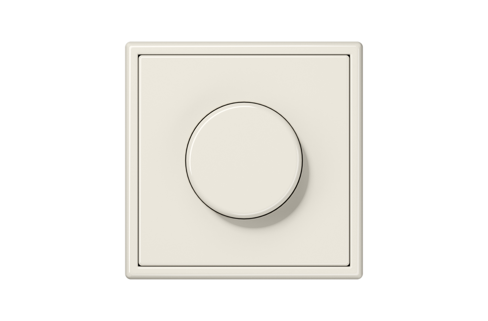 LS 990 Rotary Dimmer in ivory by Jung | Archello