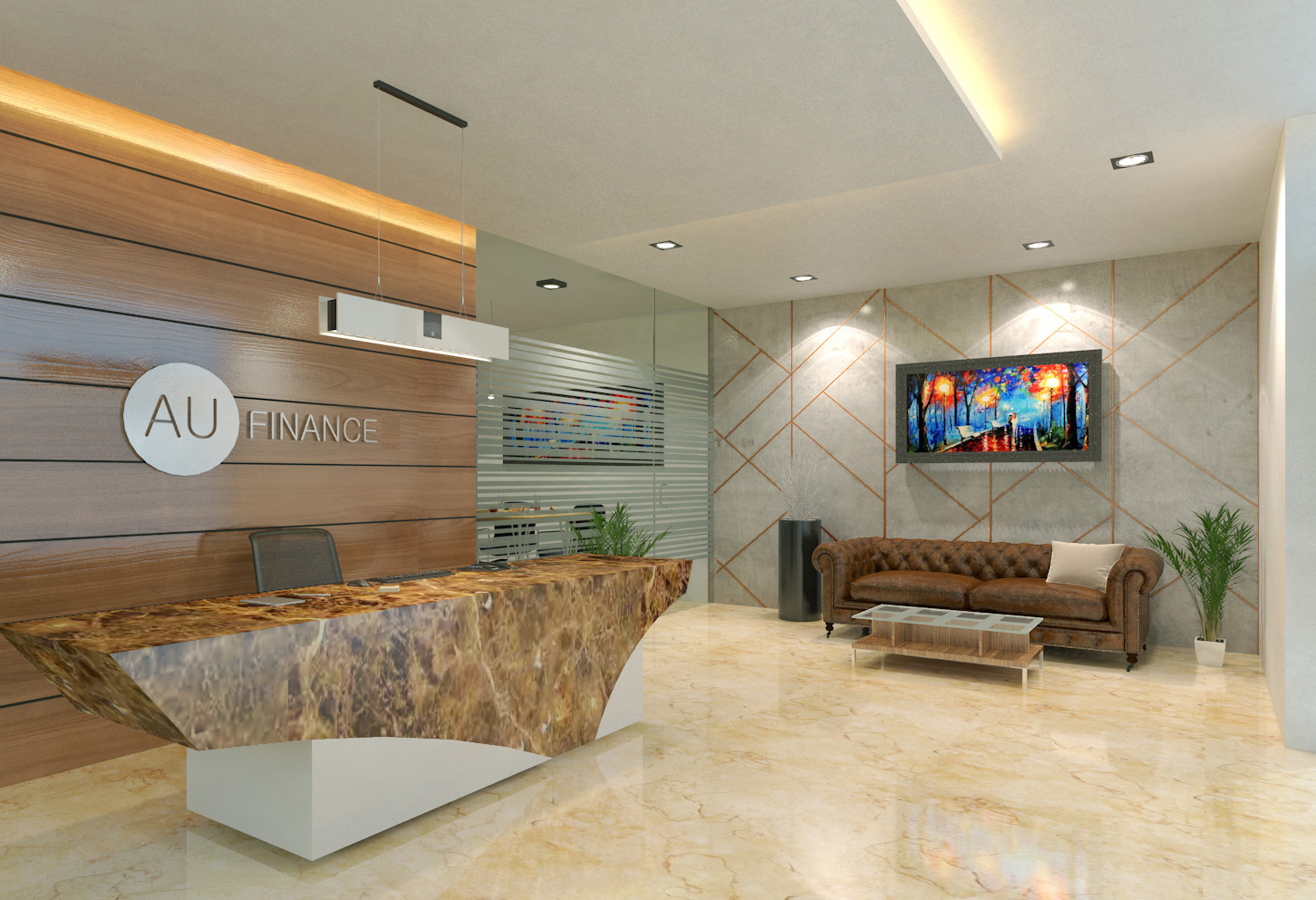 AU Bank, North Avenue Office | Konig Exim | Archello