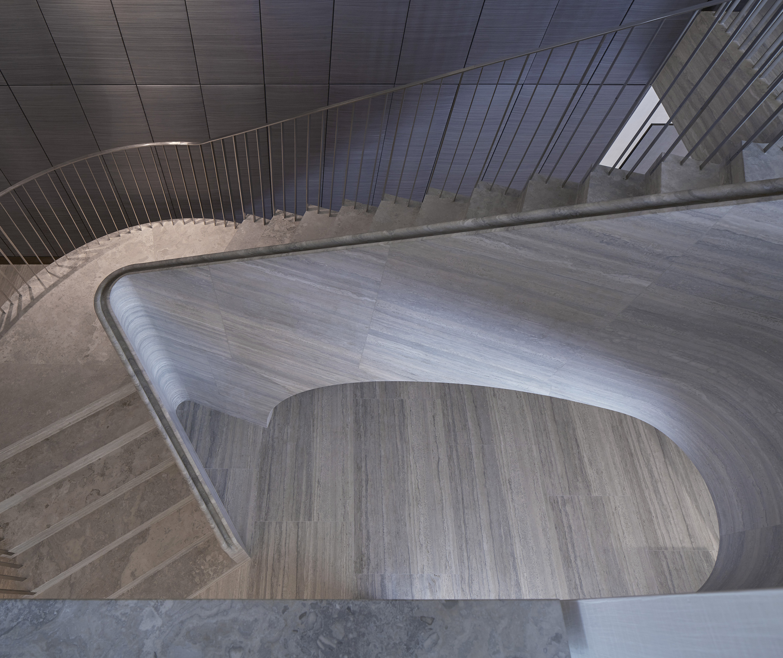 Gallery of Travertine stair | Jamie Fobert Architects | Media - 3