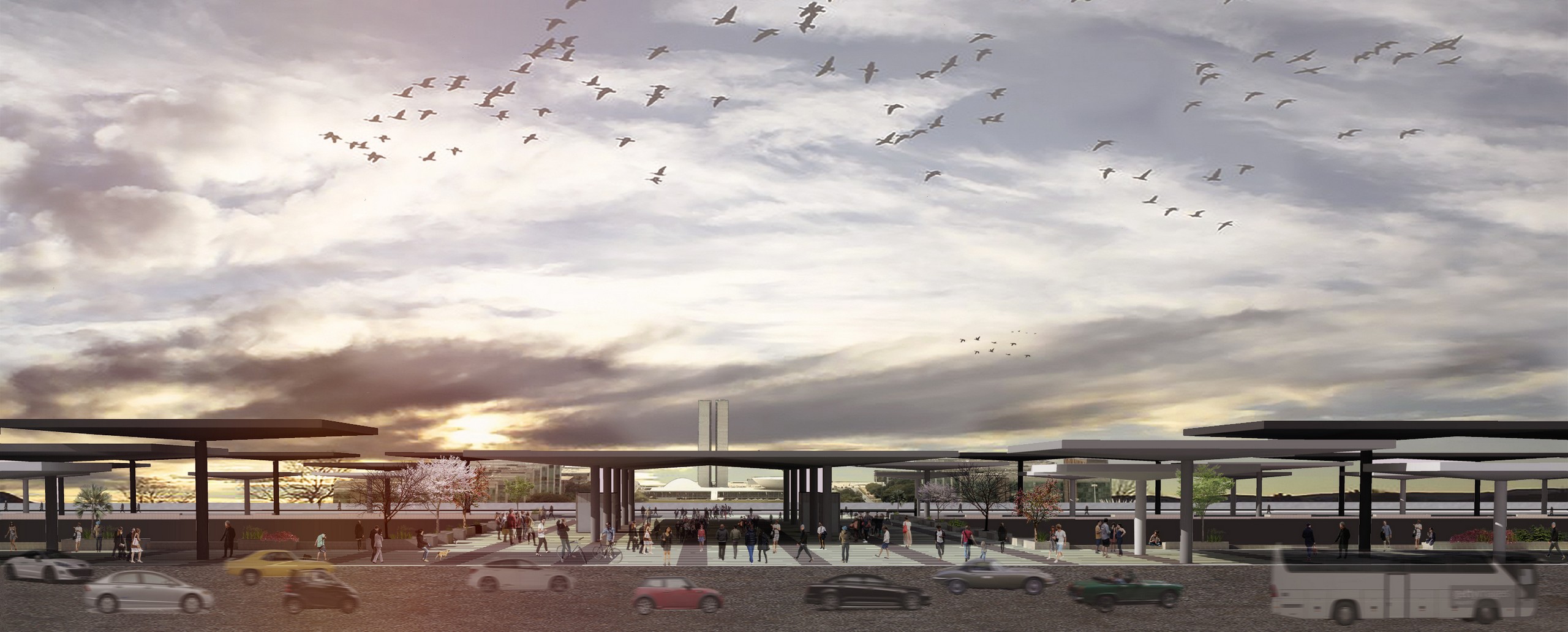 Superior Platform from Brasília Bus Station | Debaixo do Bloco ...