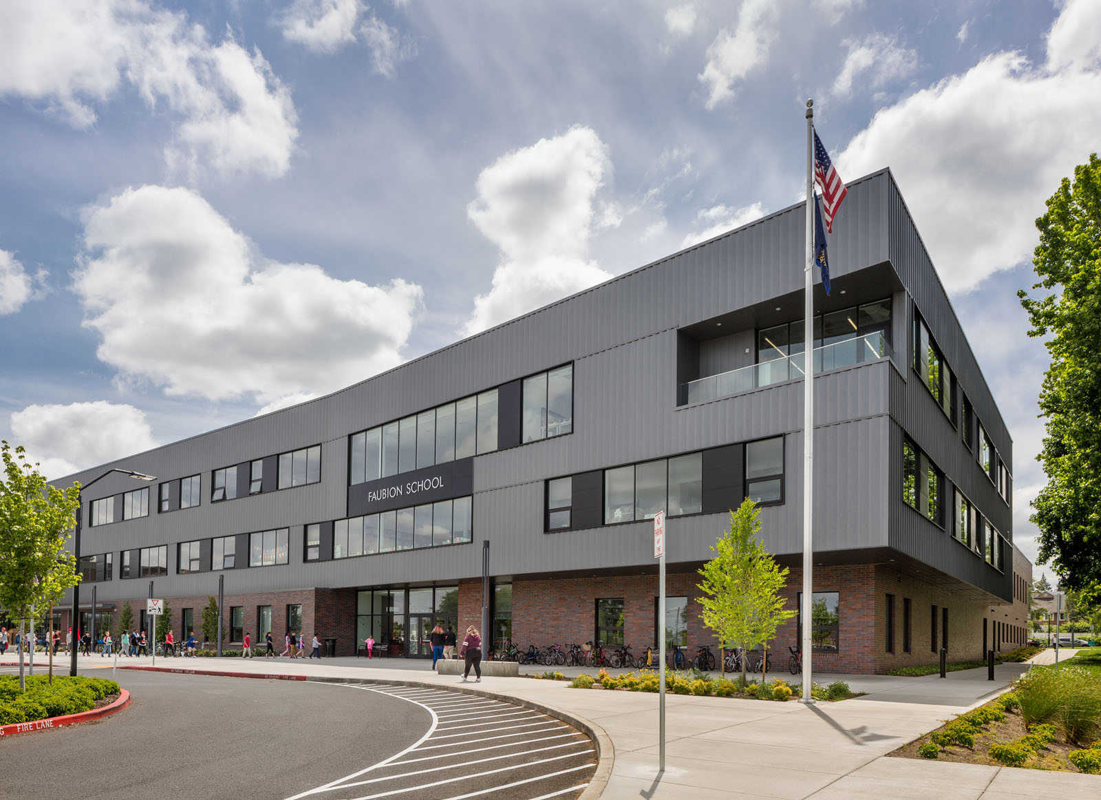 Faubion Middle School | Bora Architects | Archello