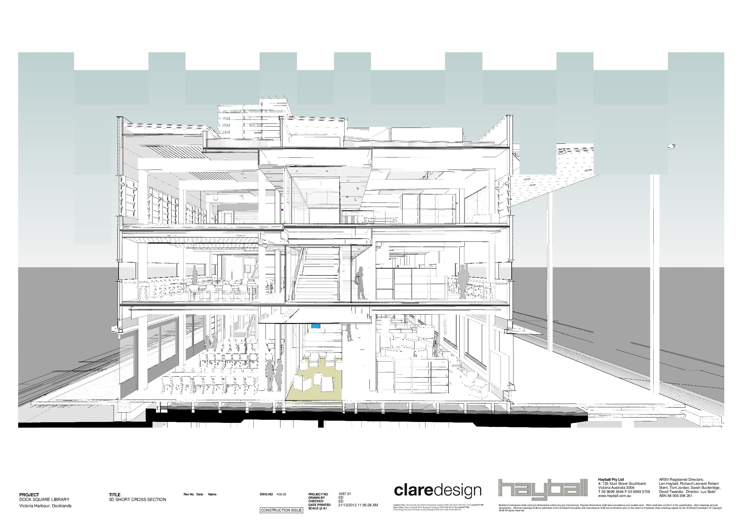 Gallery of Docklands Library | Clare Design | Media - 6