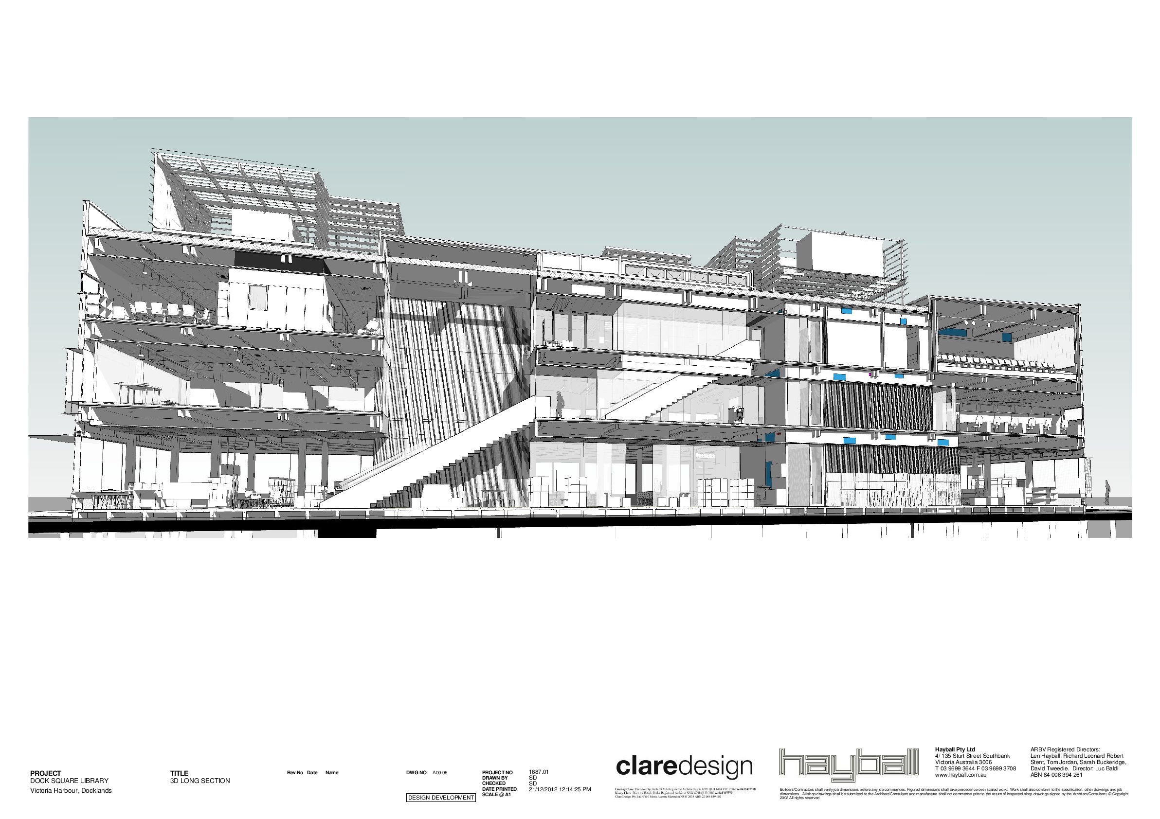 Gallery of Docklands Library | Clare Design | Media - 7