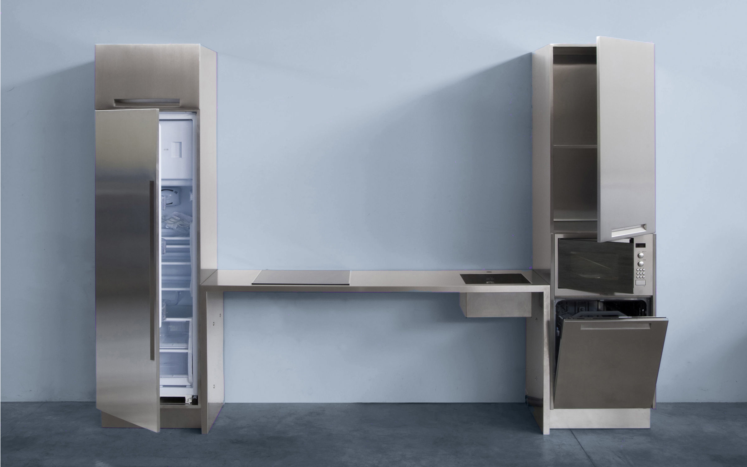 STEEL INOX KITCHEN por Componendo | Archello