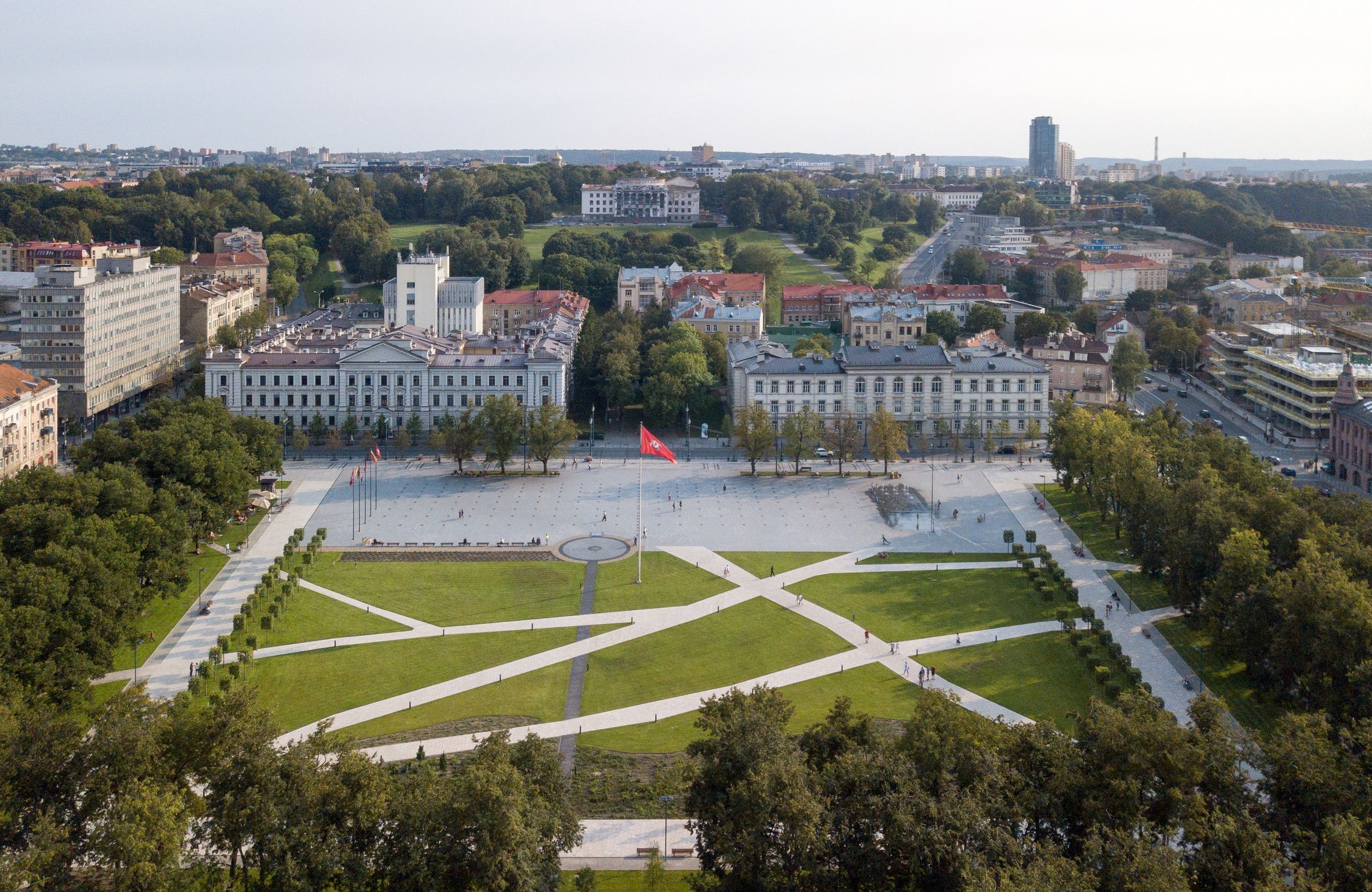 Lukiškės square | Architektūros linija, iGuzzini | Archello