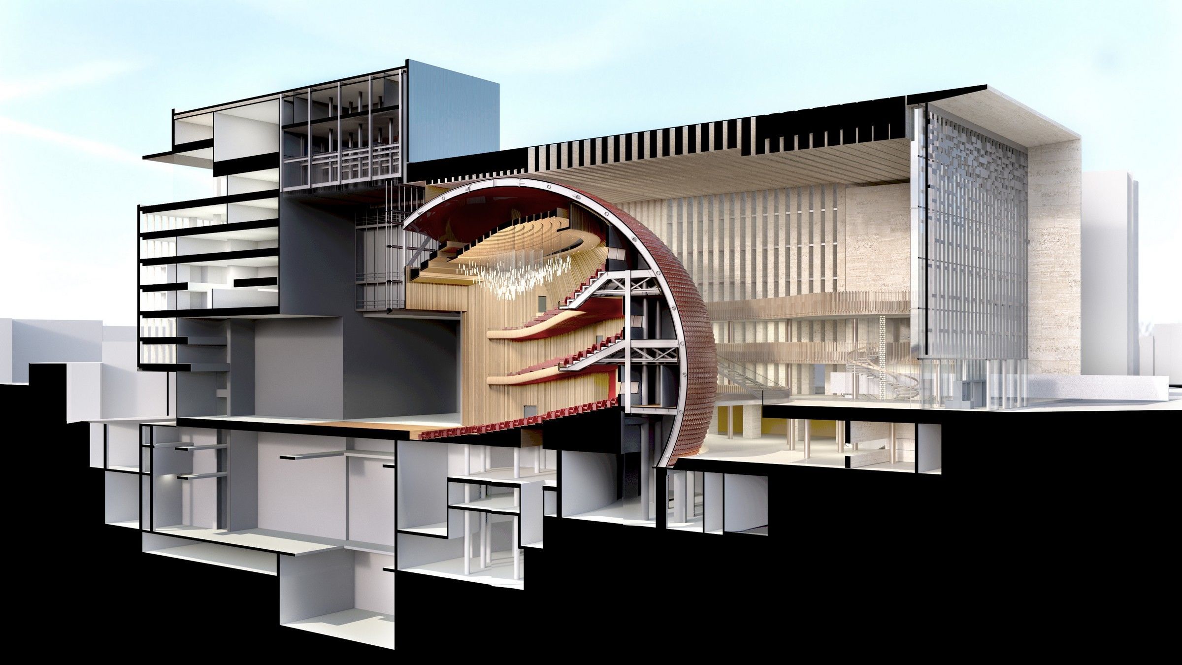 Gallery of Ataturk Cultural Center | Tabanlioglu Architects | Media - 1