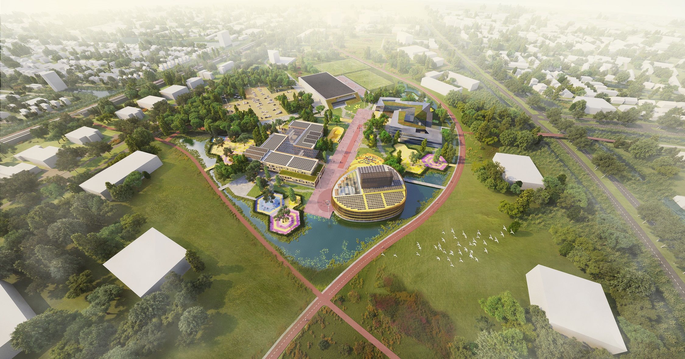 Campus Lelystad | Felixx Landscape Architects & Planners | Archello