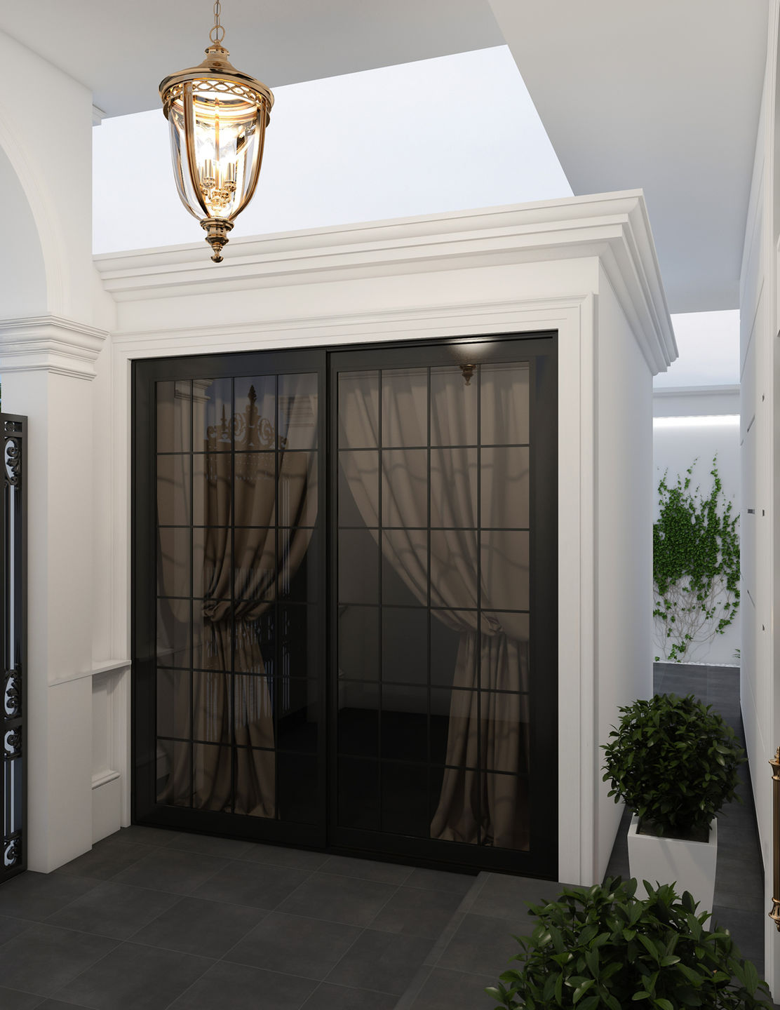 Gallery of Neoclassical Saudi Arabian House Design | Comelite ...