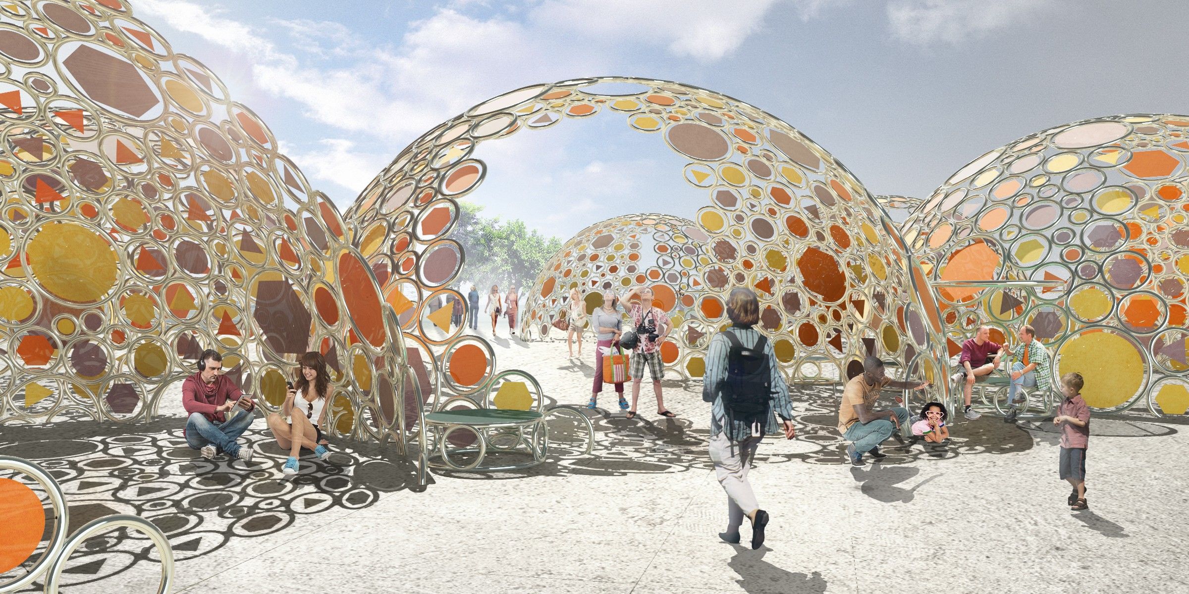 Bubble Shade | Valerie Schweitzer Architects | Archello