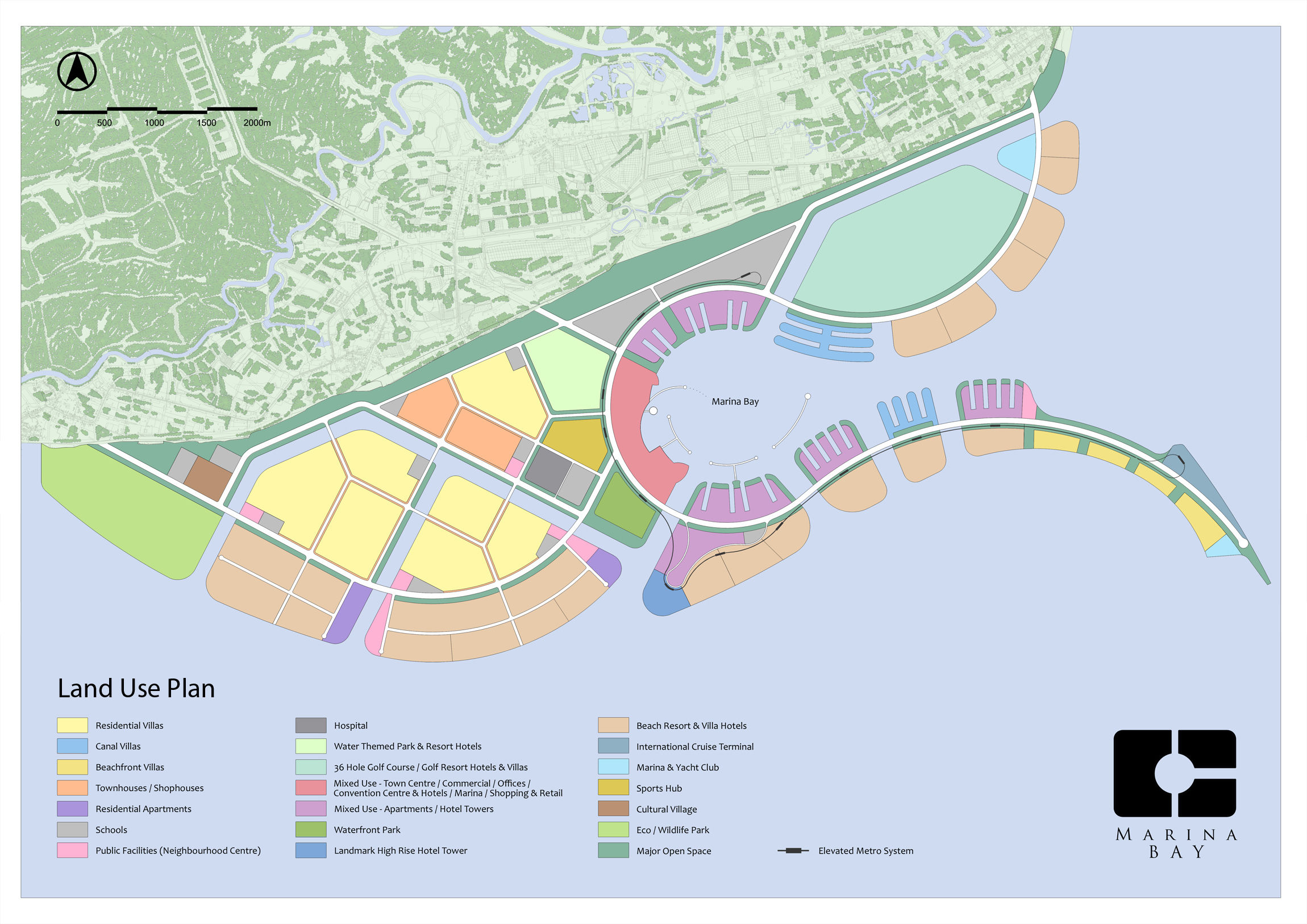Gallery of Master Plan Mixed Use Tourism Residential New To | townland ...