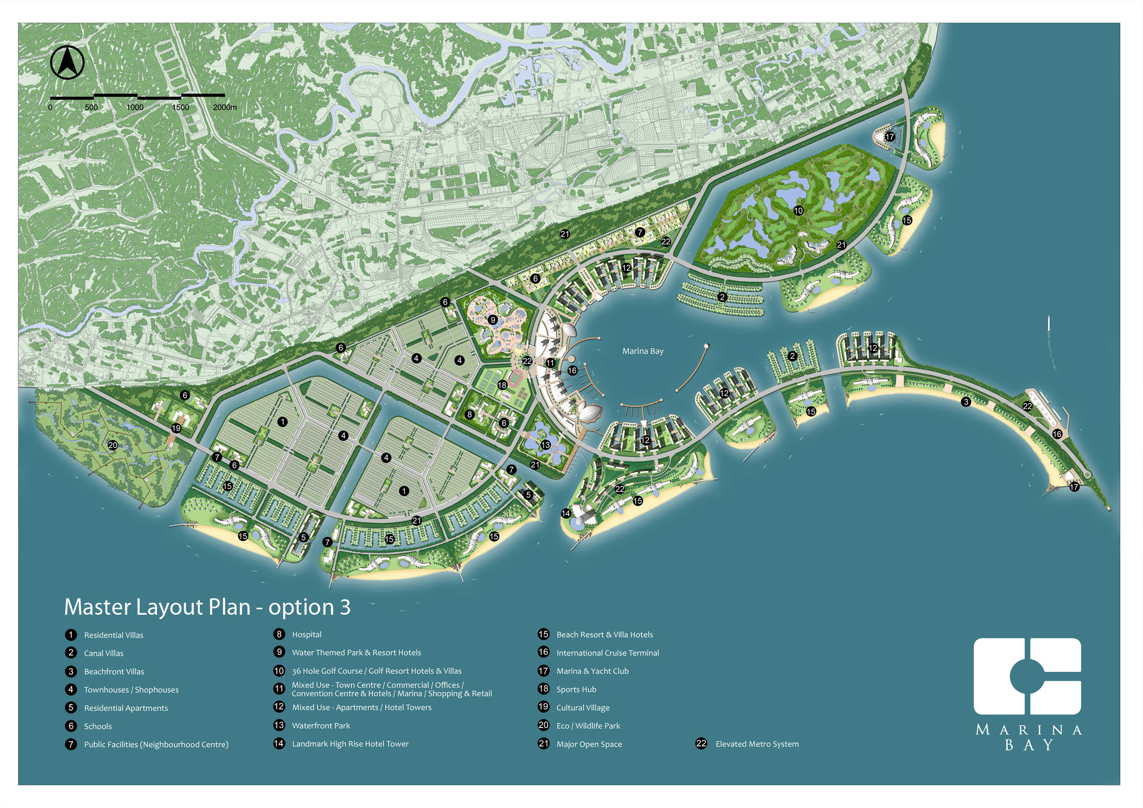 Gallery of Master Plan Mixed Use Tourism Residential New To | townland ...
