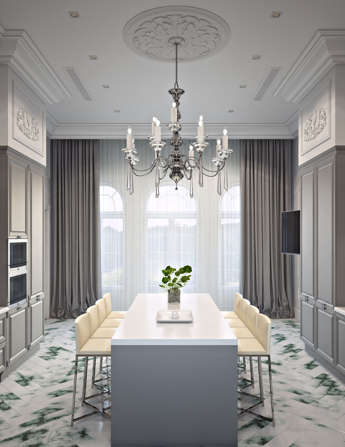 Gallery of Neoclassical Palace Design | Comelite Architecture Structure ...