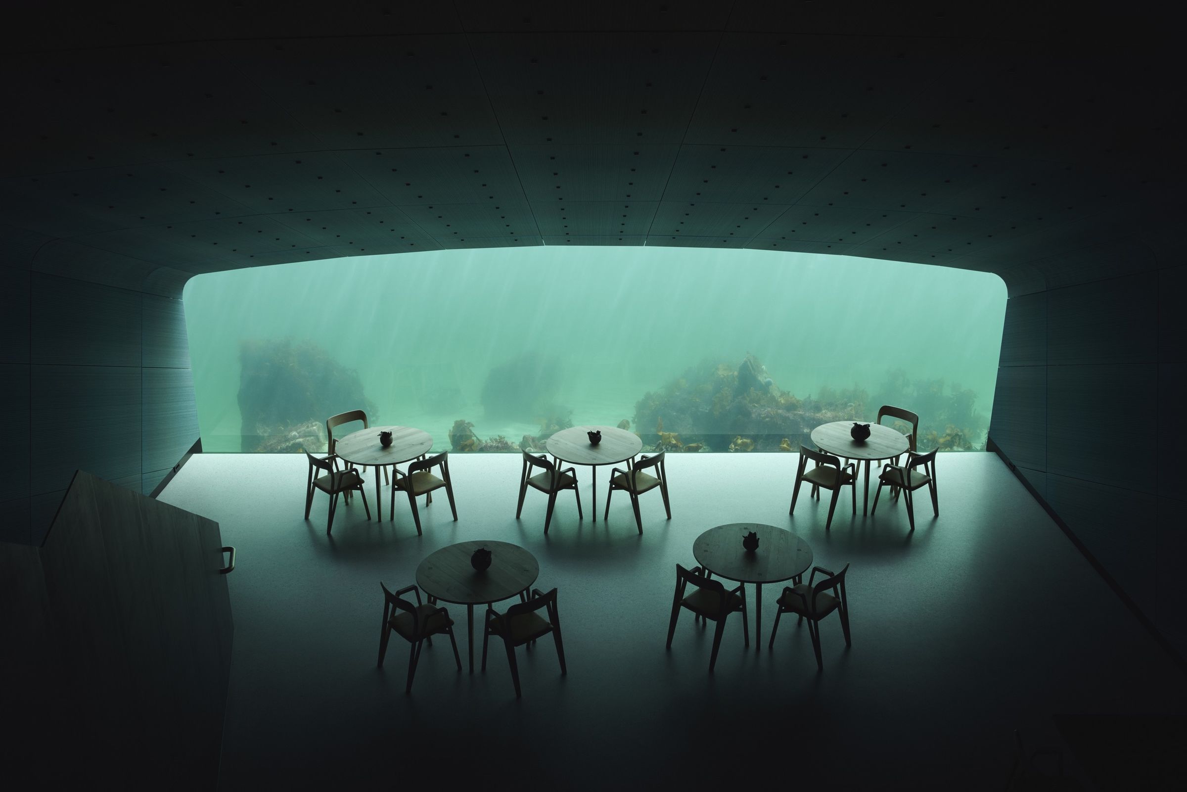 Gallery of “Under”, Europe’s First Underwater Restaurant | Snøhetta ...