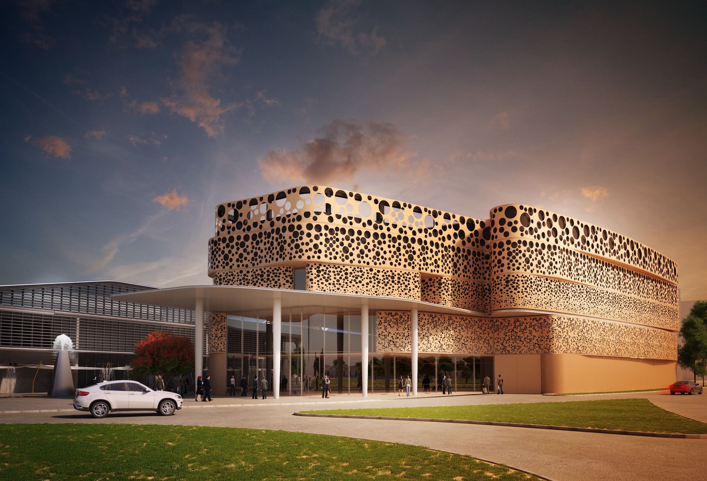 ZAP Studio Façade - Angola | S-VITECH | Archello