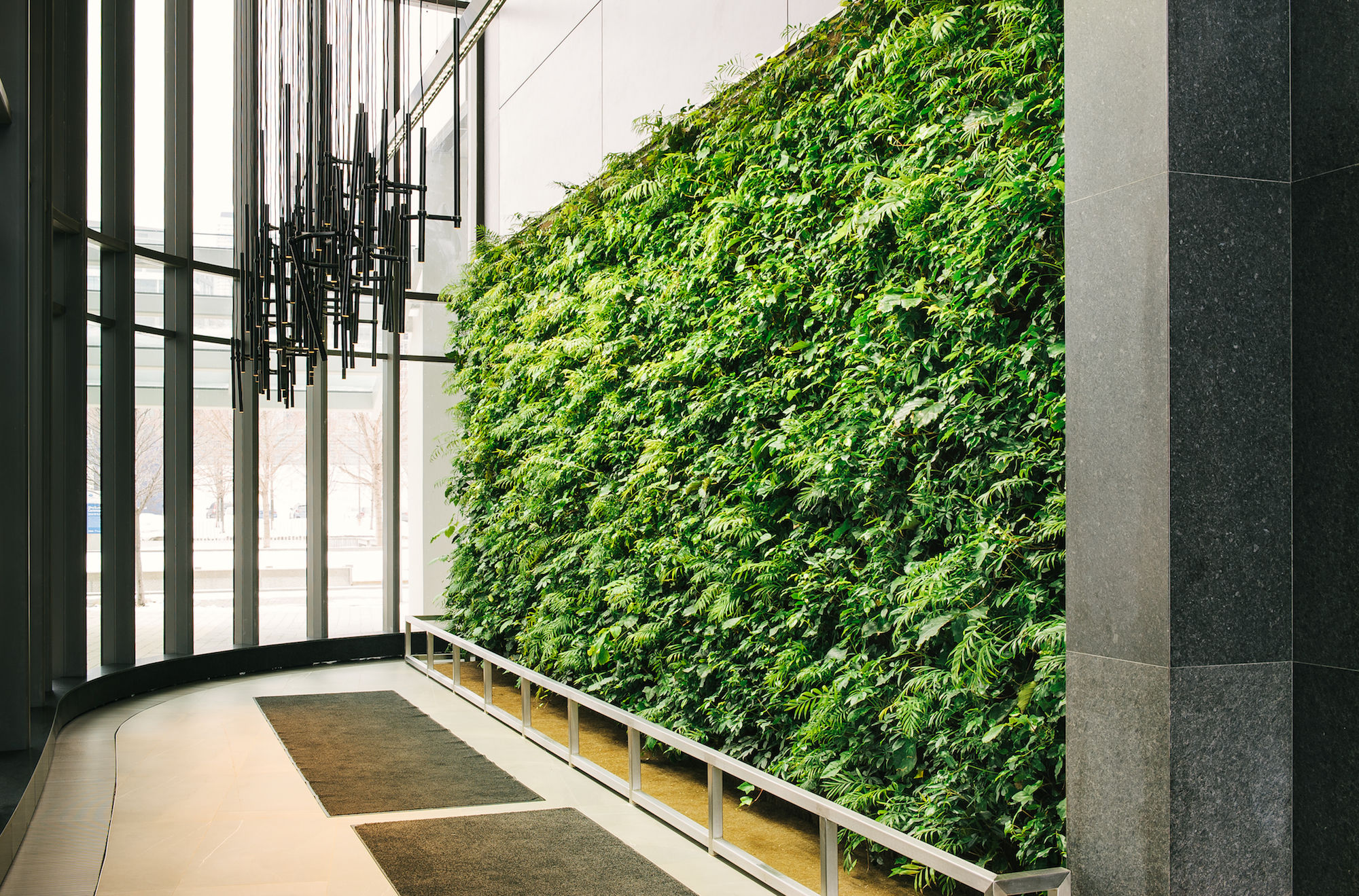 Multi-family Living Wall Biofilters van Nedlaw Living Walls | Archello