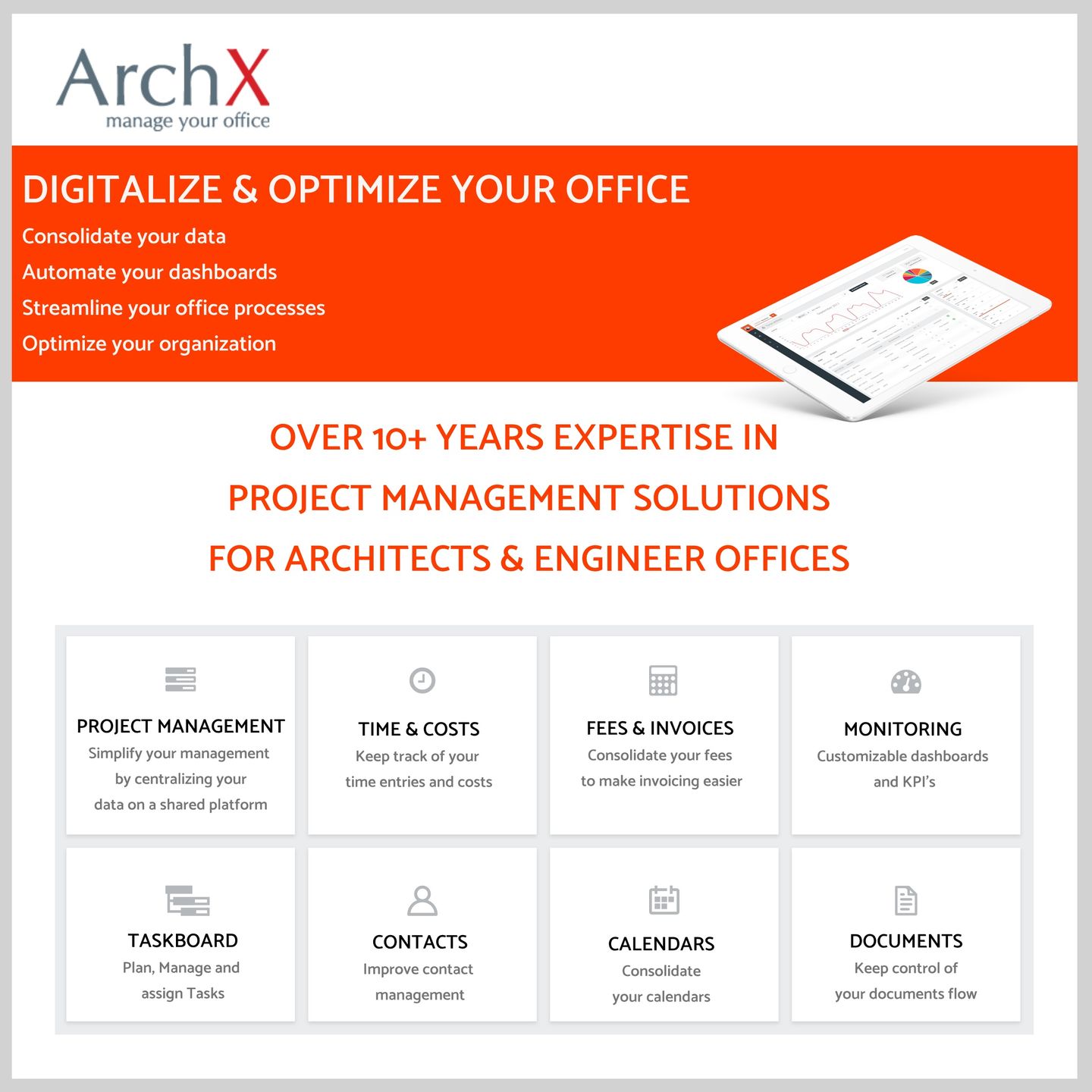 ArchX Software - Mange your office per XATRAX | Archello