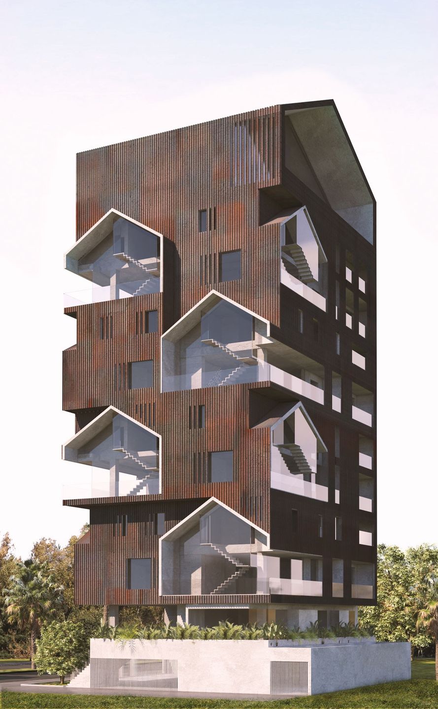 Vertical Village | Habibeh Madjdabadi | Archello